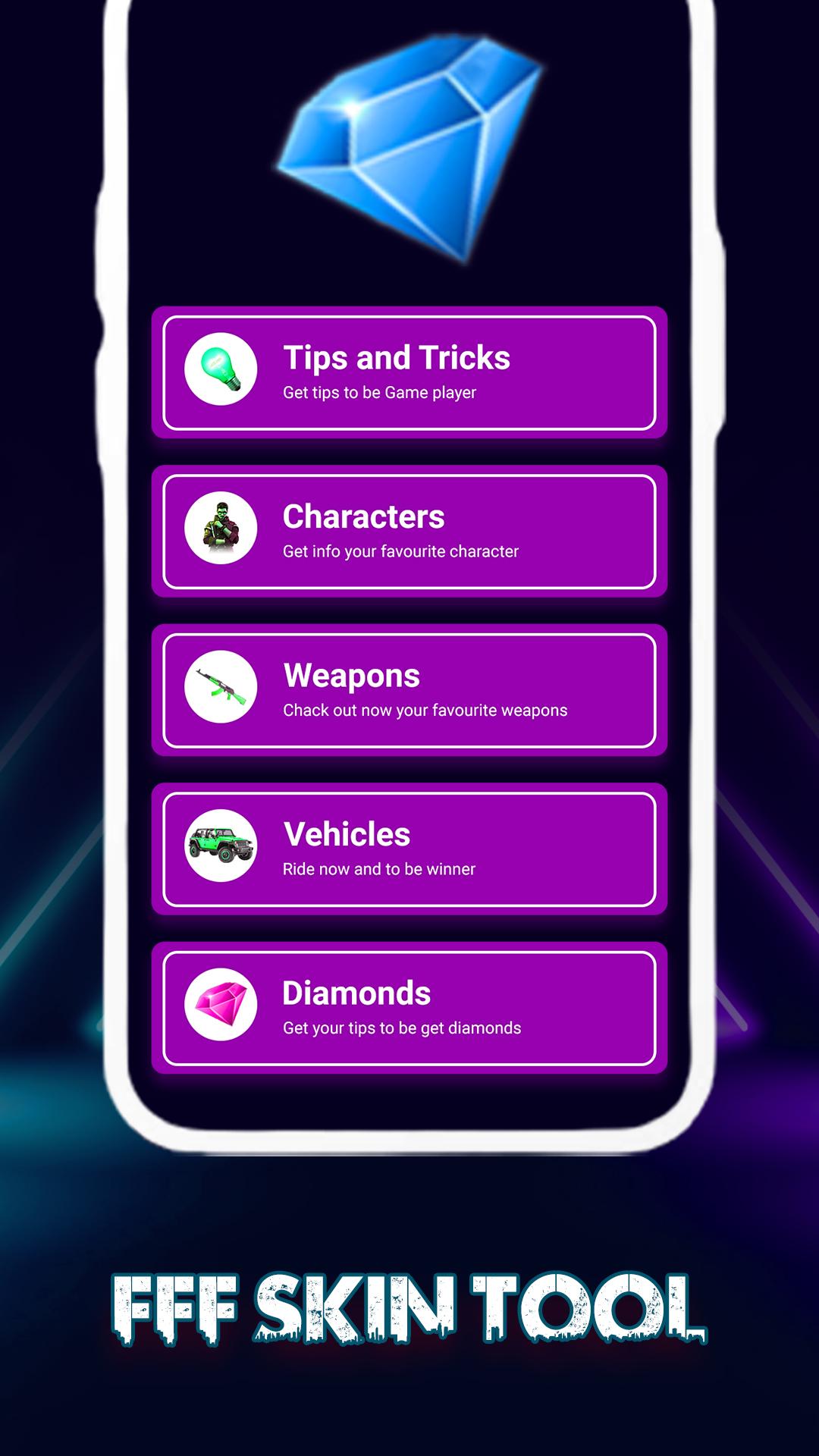 Fff Ff Skin Mod Skin Tools Android के लिए Apk डाउनलोड करें