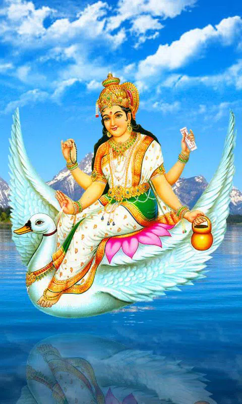Goddess Saraswati Wallpaper