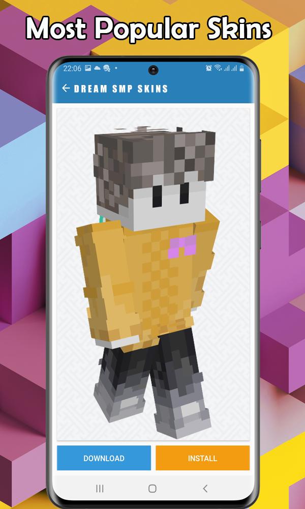 Dream Smp Skins For Minecraft Apk Voor Android Download