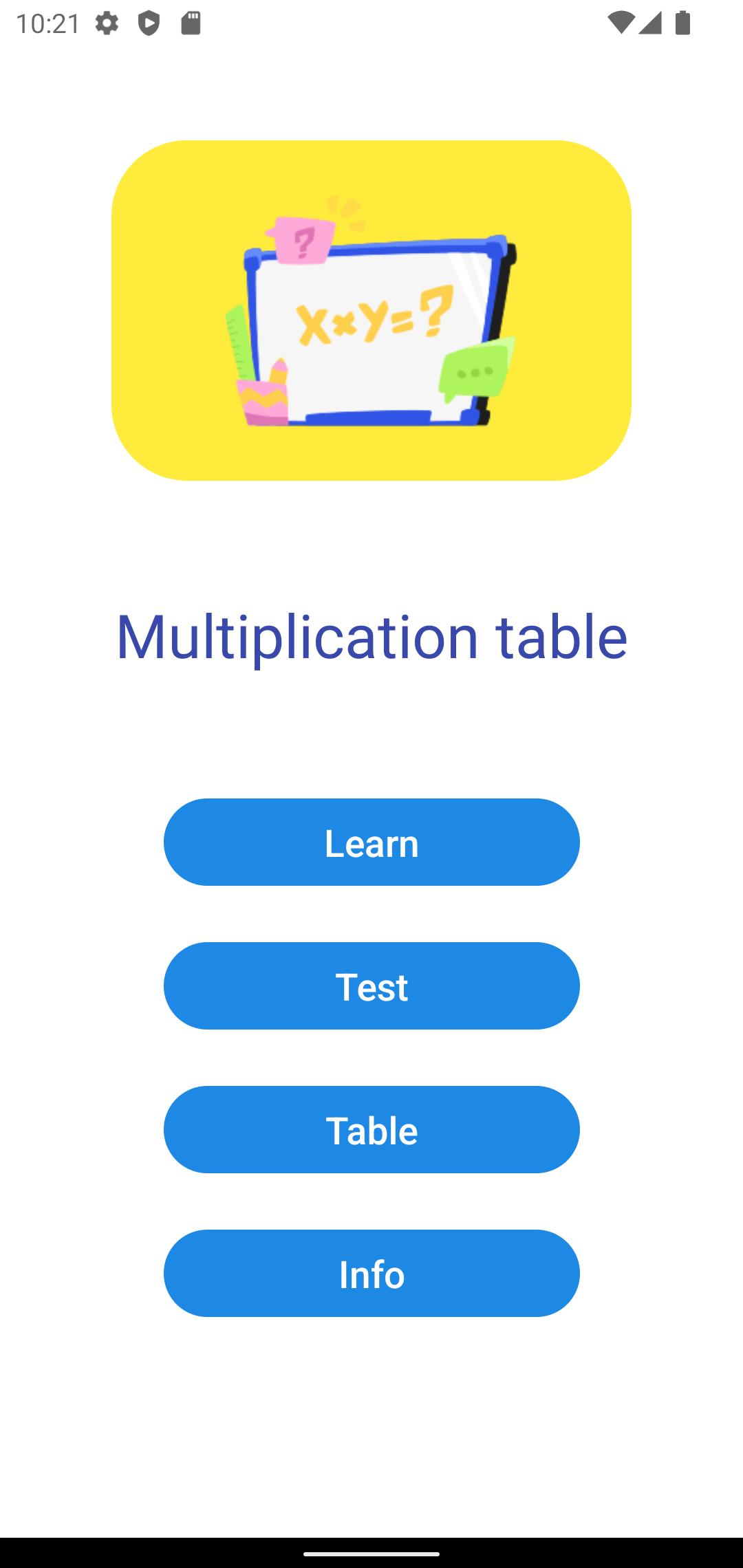 Descarga de APK de Multiplication Table para Android Descarga de APK de Multiplication Table para Android