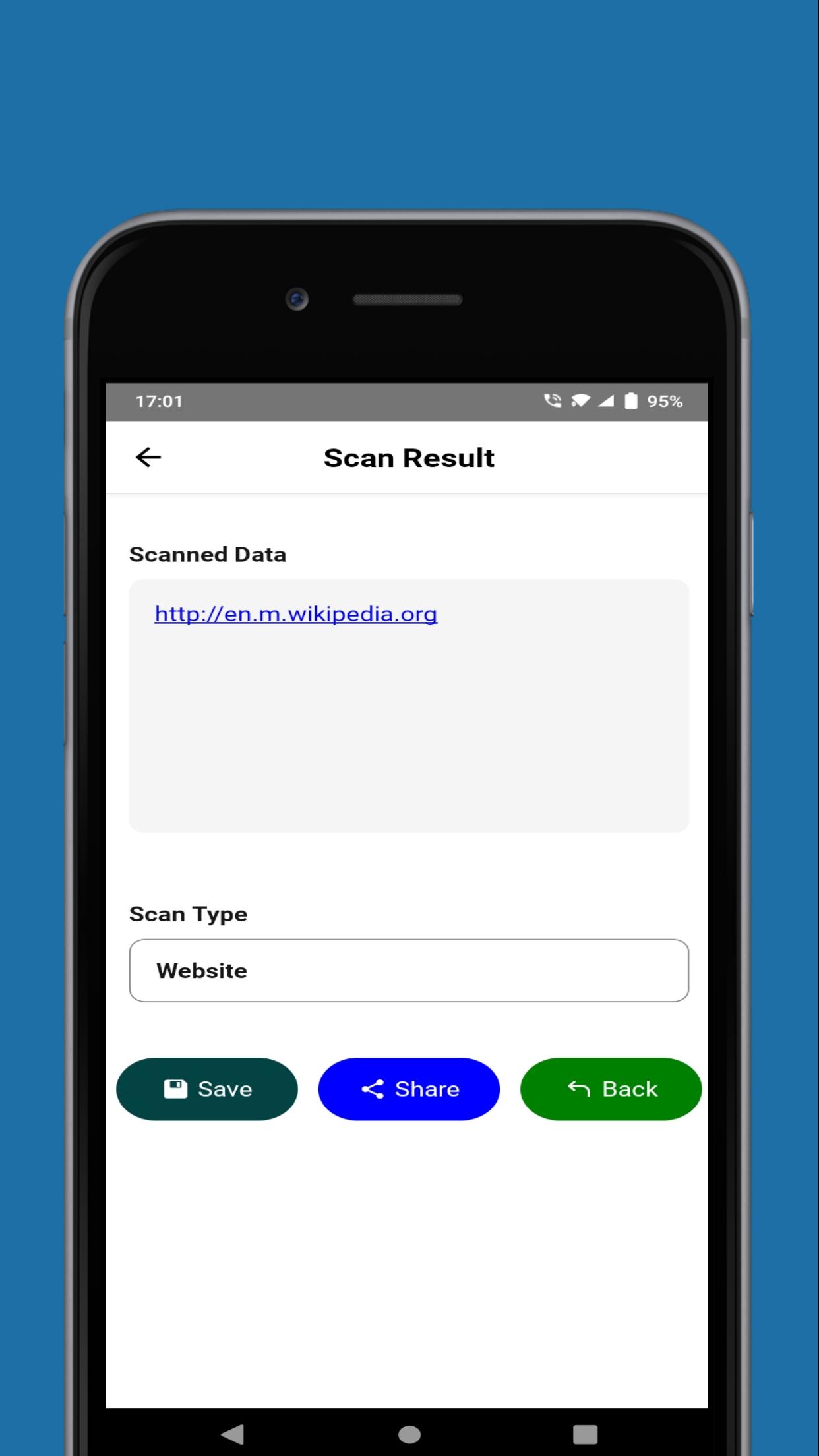 Descarga de APK de ScanQR - QR Code Scanner para Android Descarga de APK de ScanQR - QR Code Scanner para Android