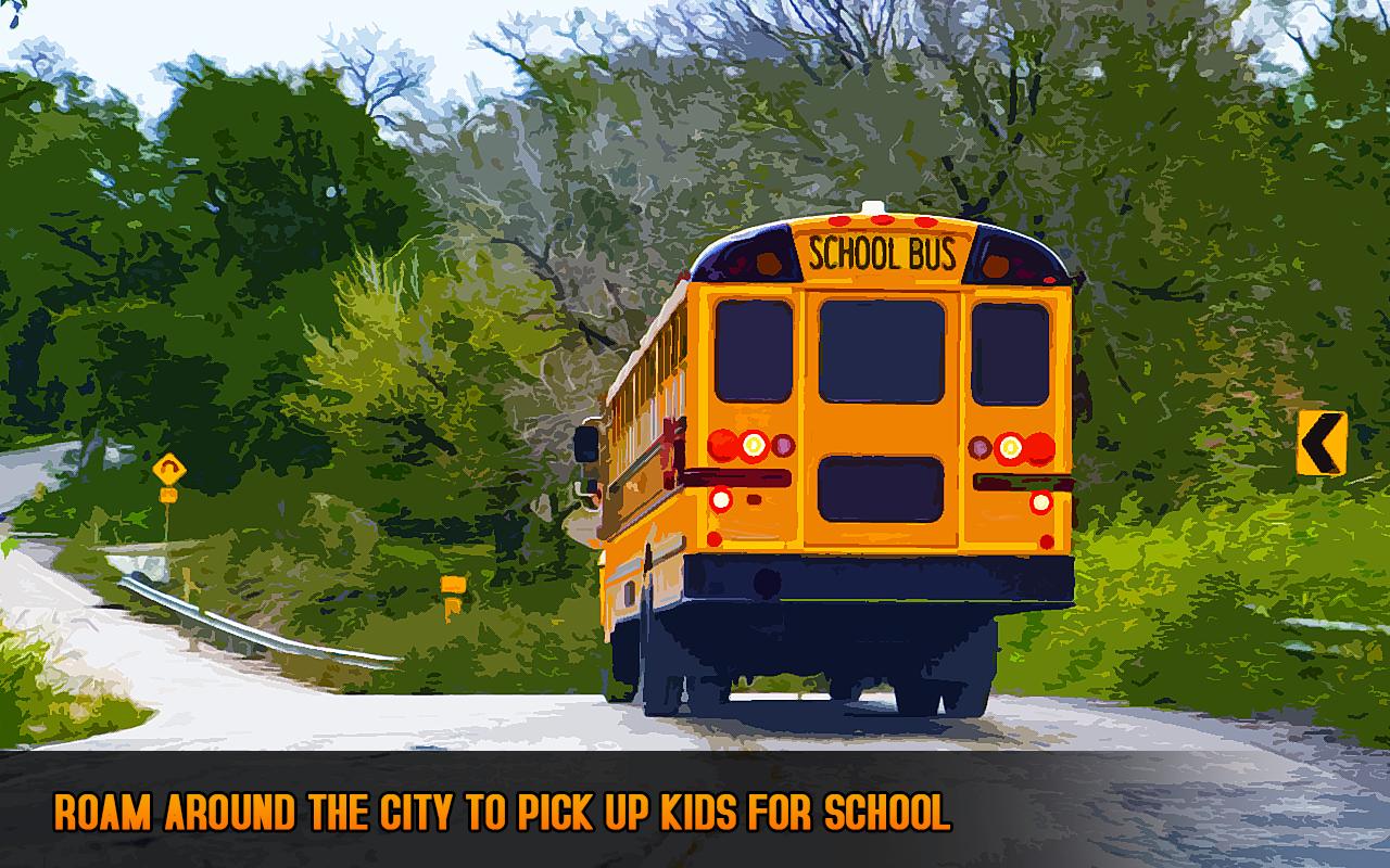 School Bus Driving Bus Games Apk برای دانلود اندروید