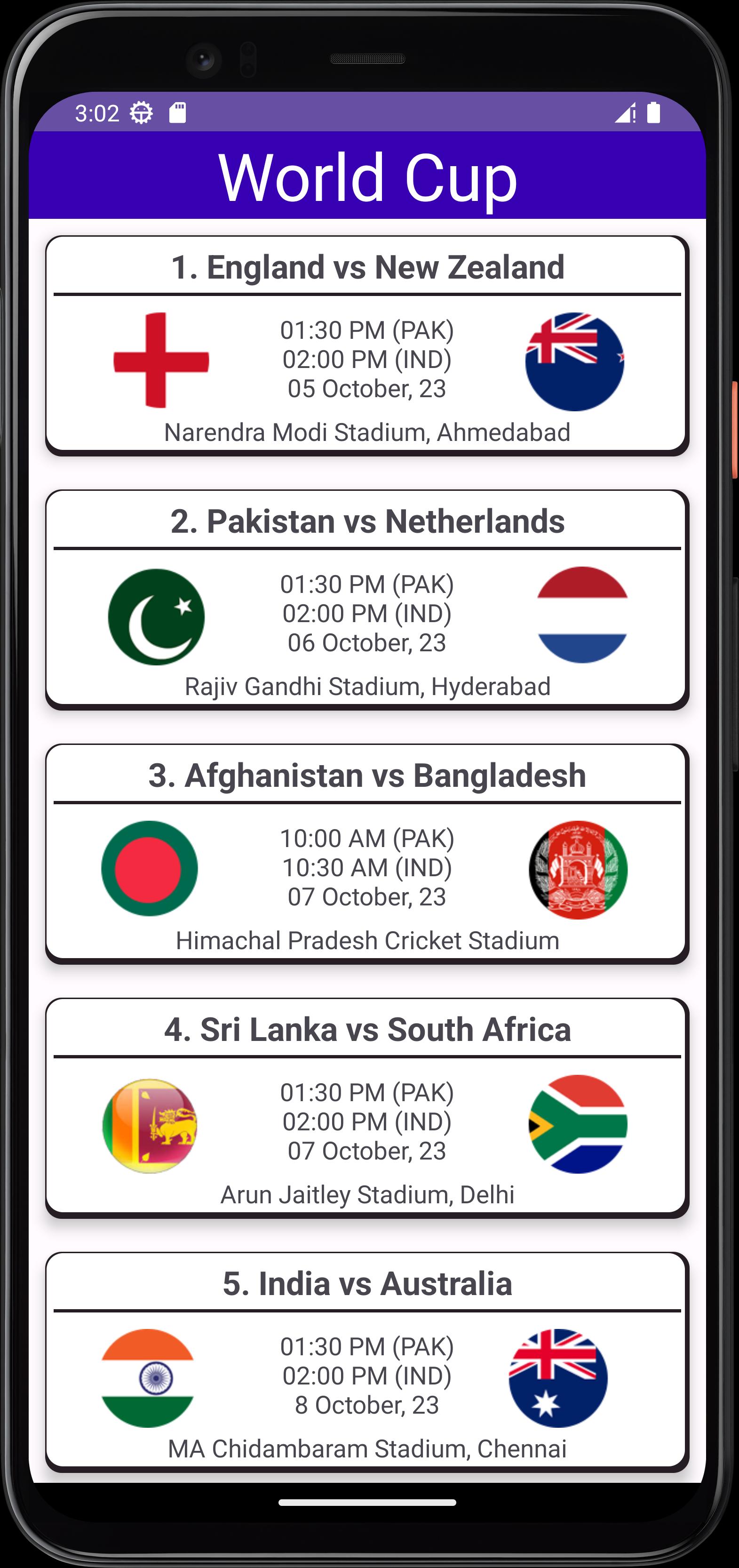 Icc T20 World Cup 2024 Fixture Apk For Android Download