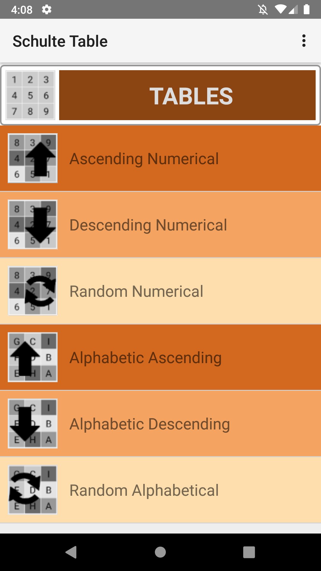 Schulte Table APK for Android Download