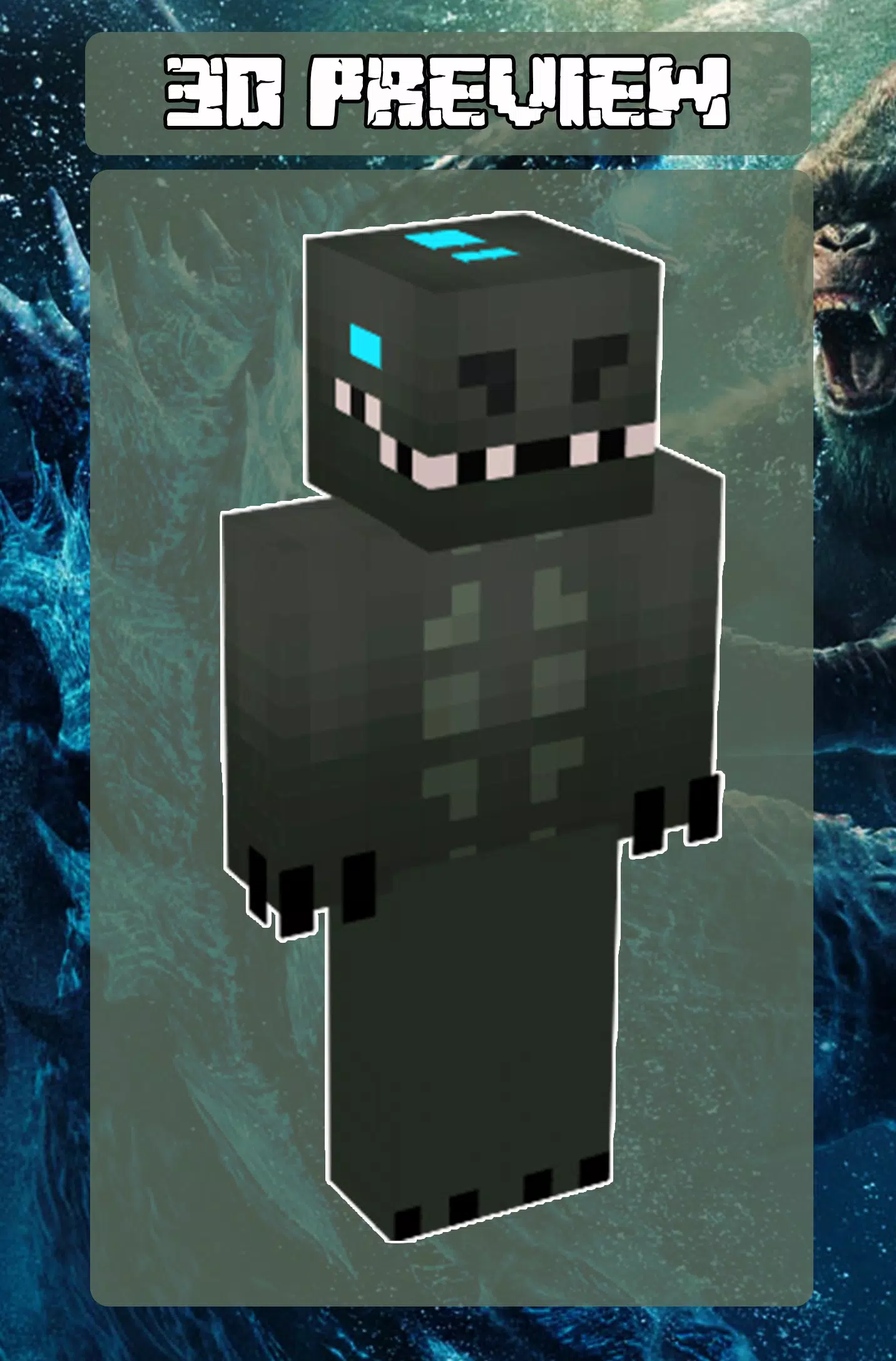 Godzilla Minecraft Skin