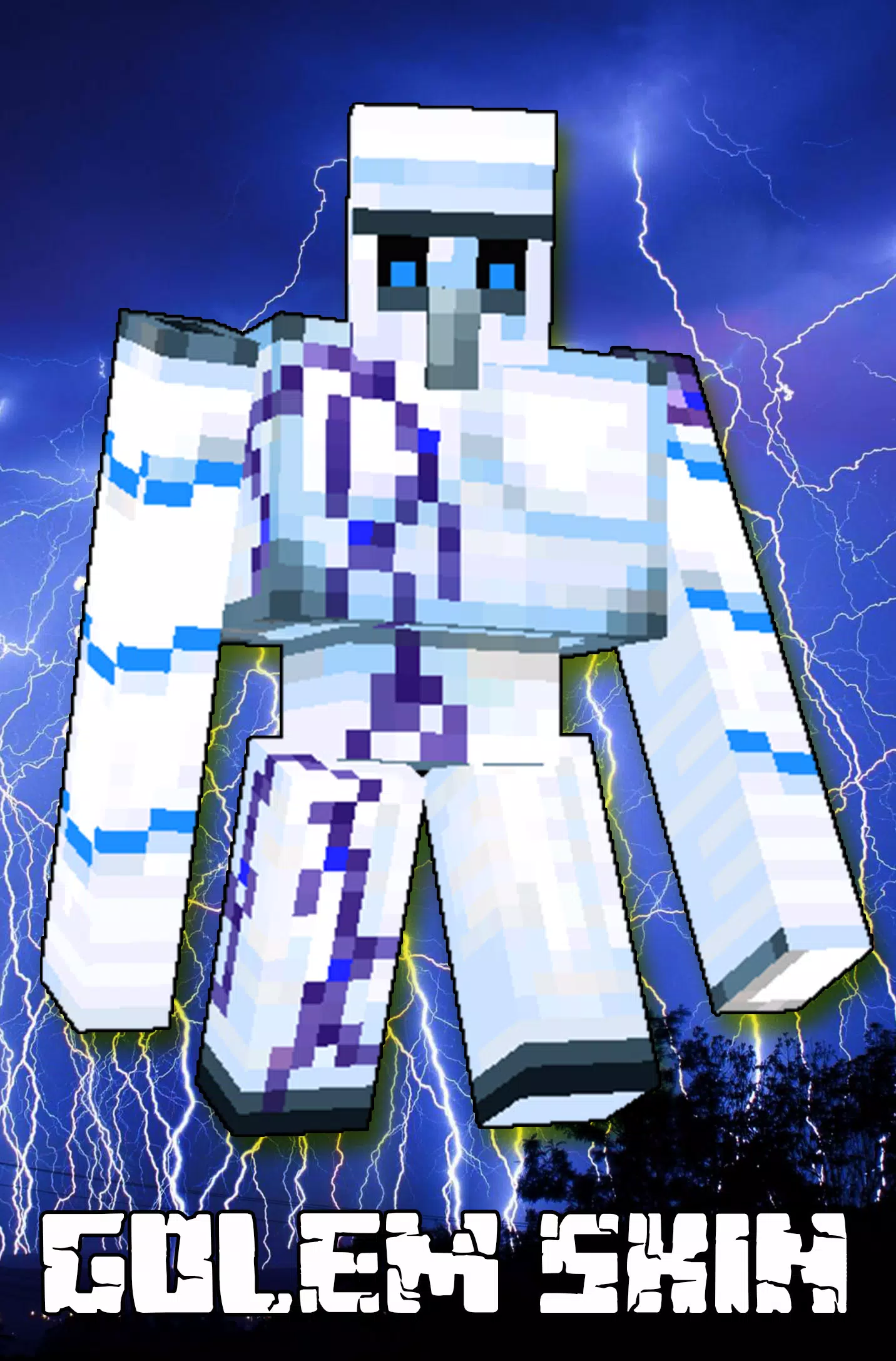 Minecraft Diamond Golem Skin