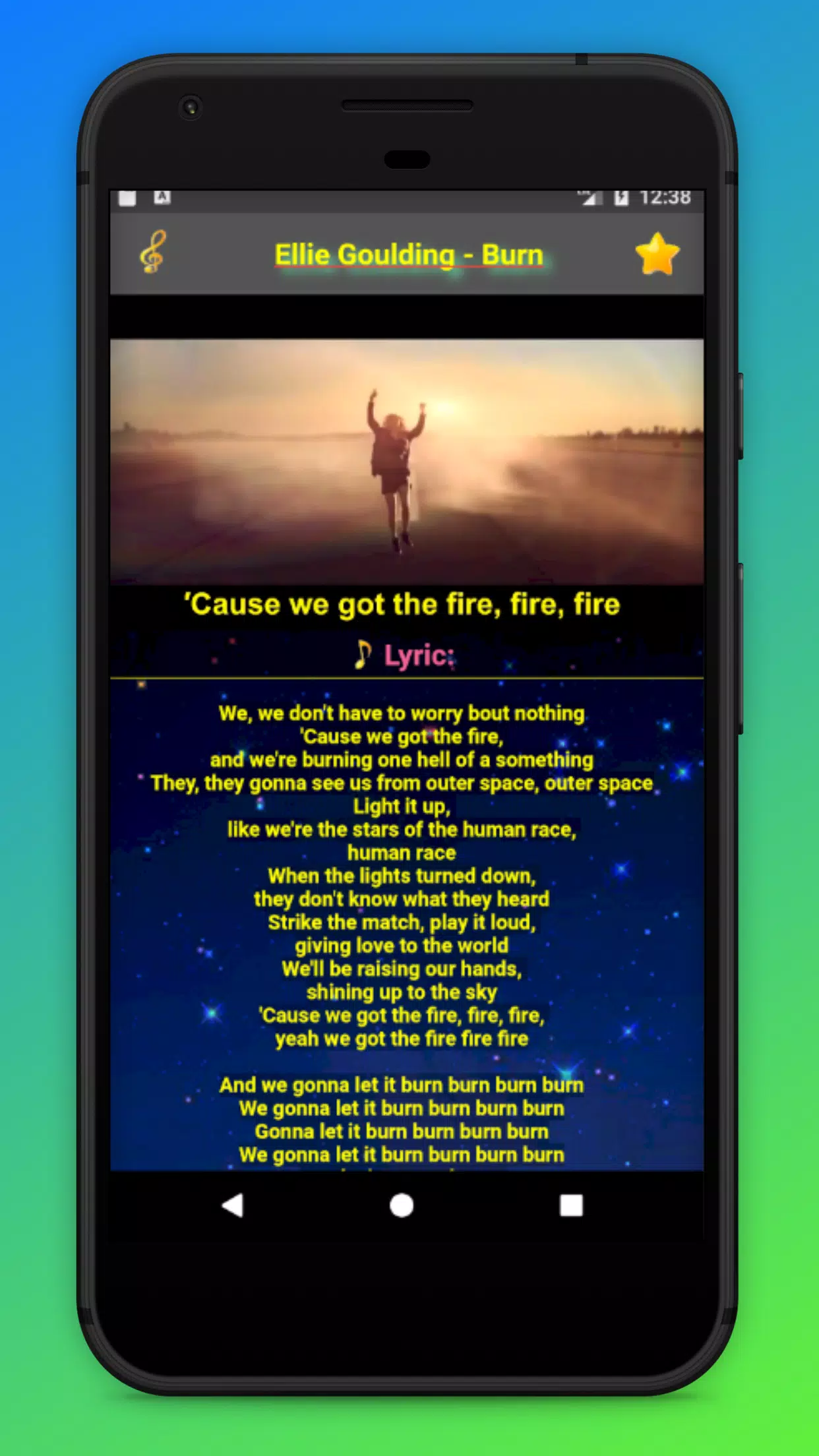 Burn Ellie Goulding Lyrics