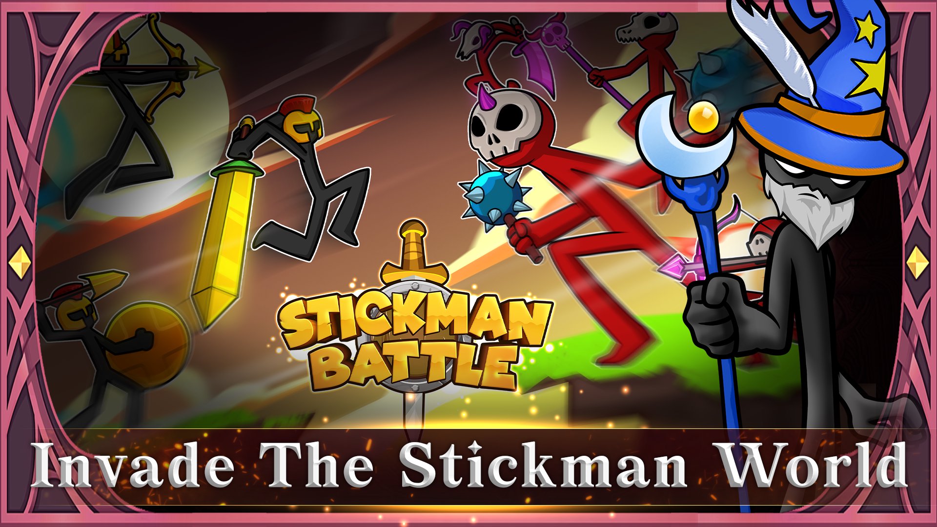 Скачать Stickman War APK для Android