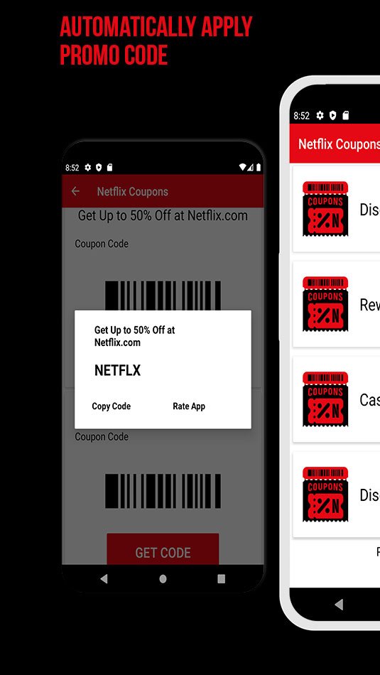 Coupons for Netflixx tv APK for Android Download