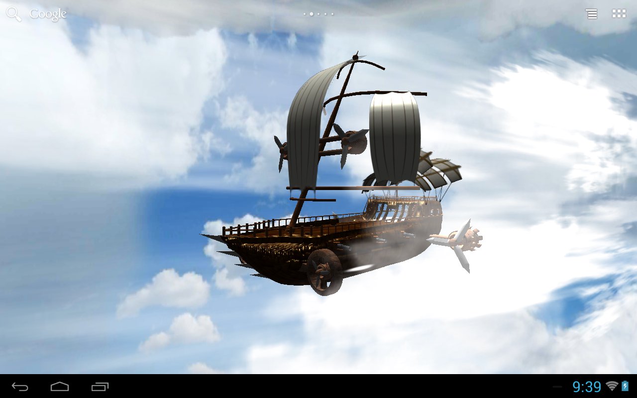 Airship HD Live Wallpaper Neueste Version 1.0.2 für Android