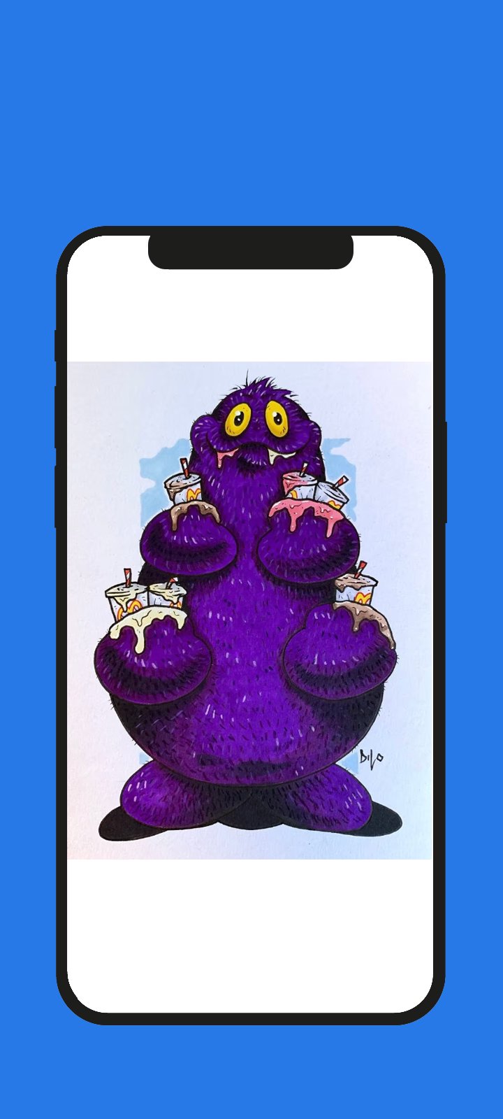 Grimace Evil : Shake Draw APK for Android Download