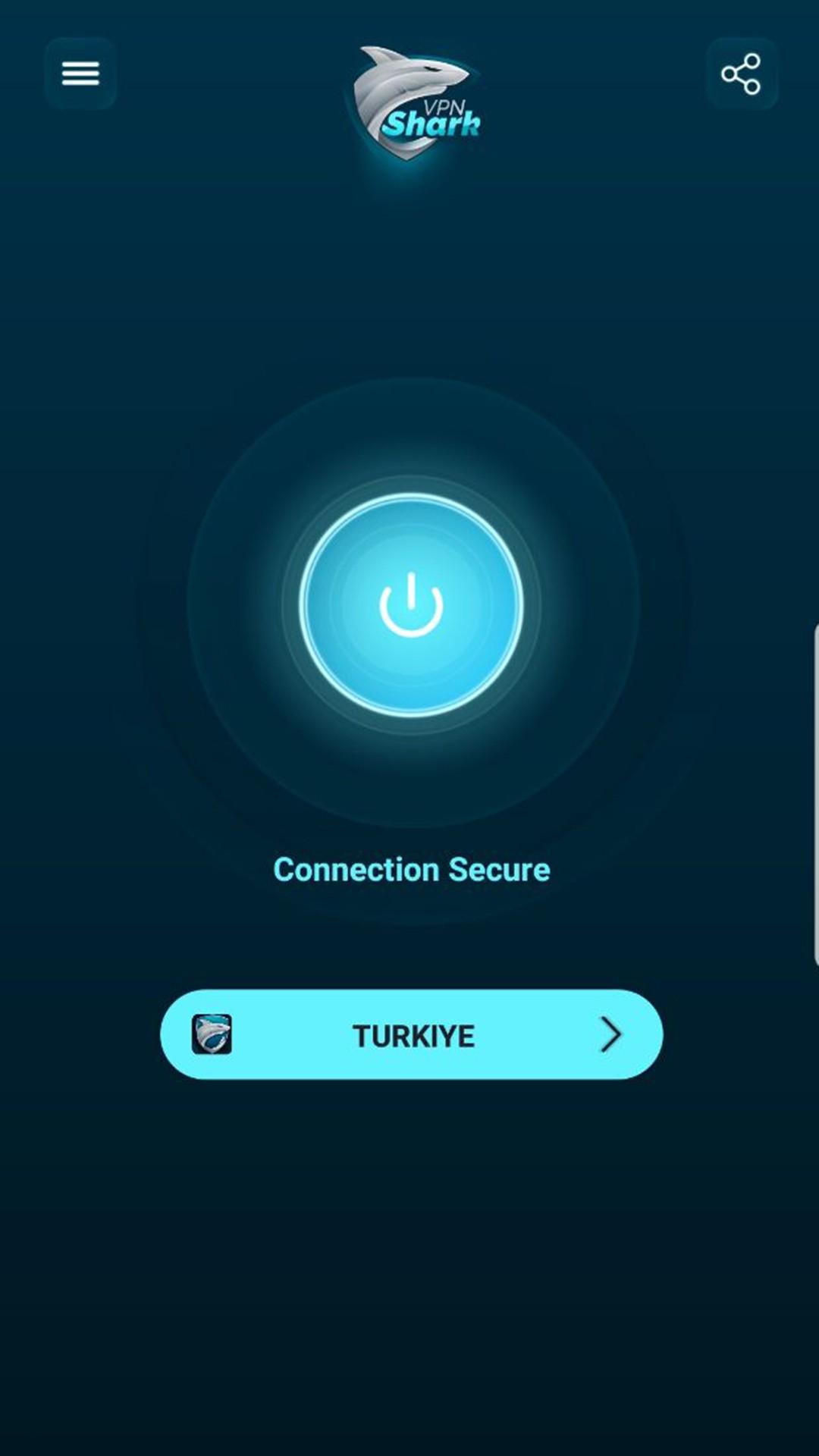 فیلتر شکن قوی پرسرعت Shark Vpn Apk للاندرويد تنزيل