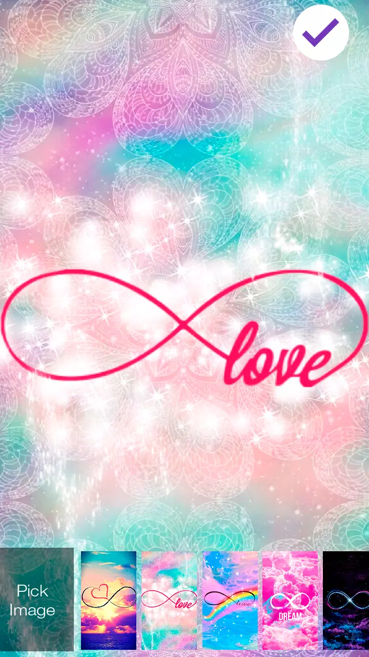 Cute Galaxy Infinity Backgrounds