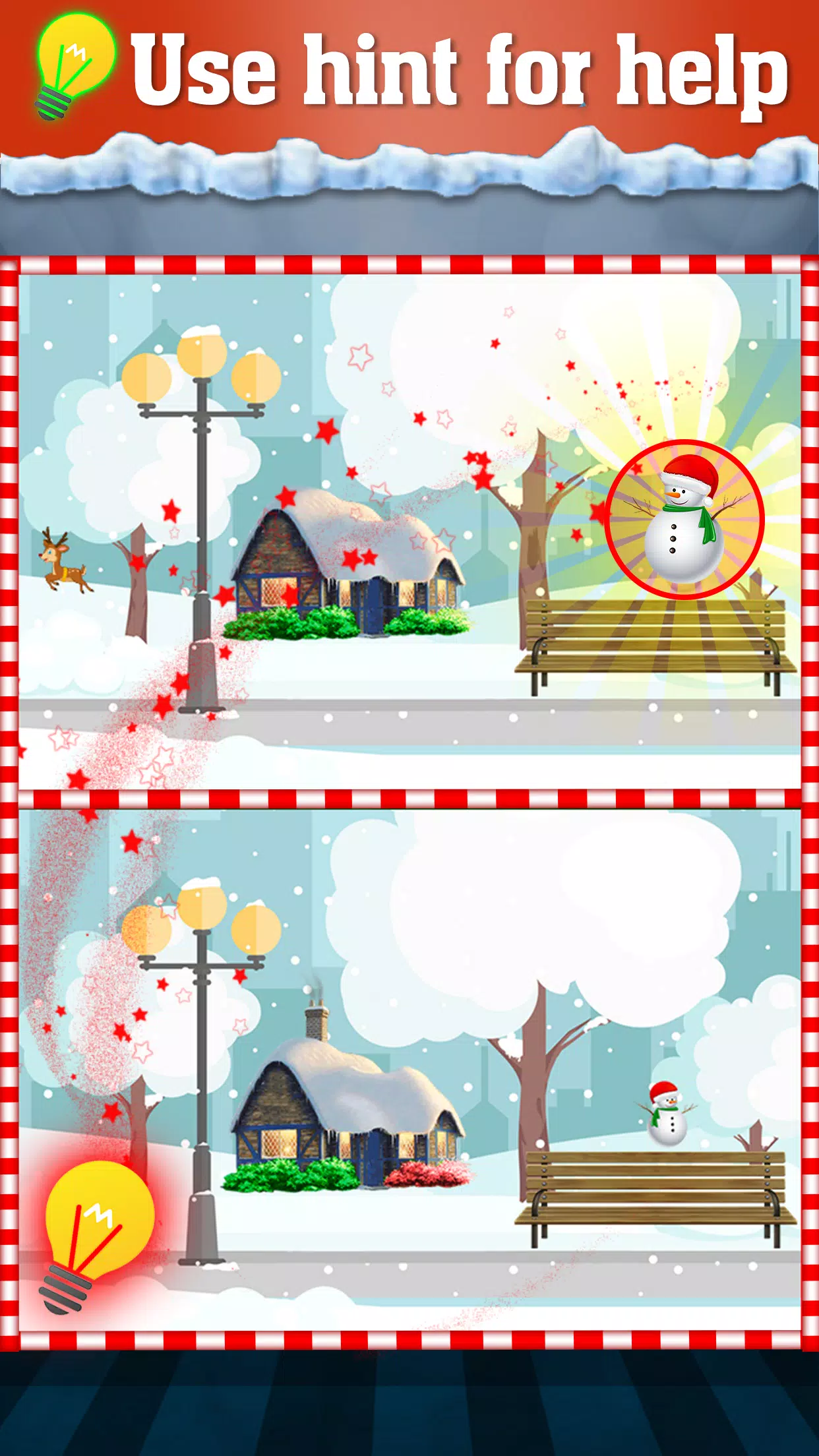 Christmas Spot The Difference Printable