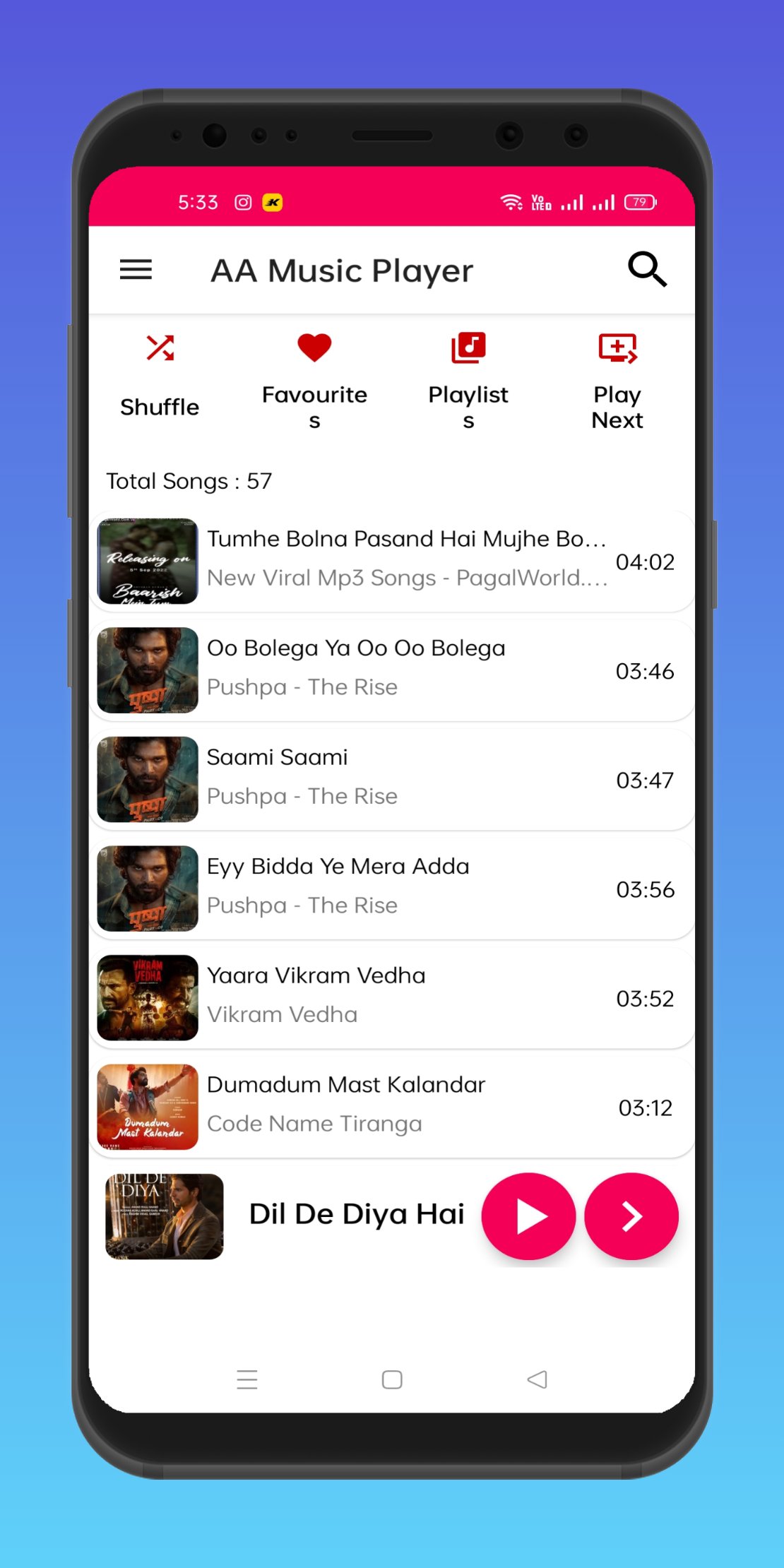 AA Music Player APK for Android Download