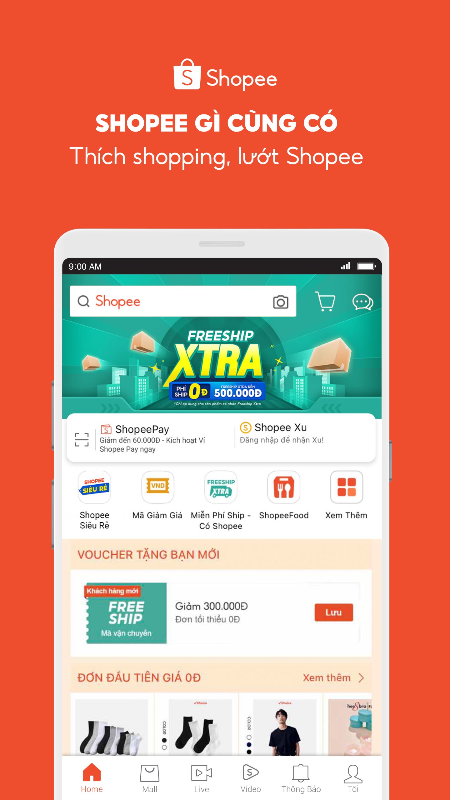 Tải xuống APK Shopee cho Android - Phiên bản Mới Nhất