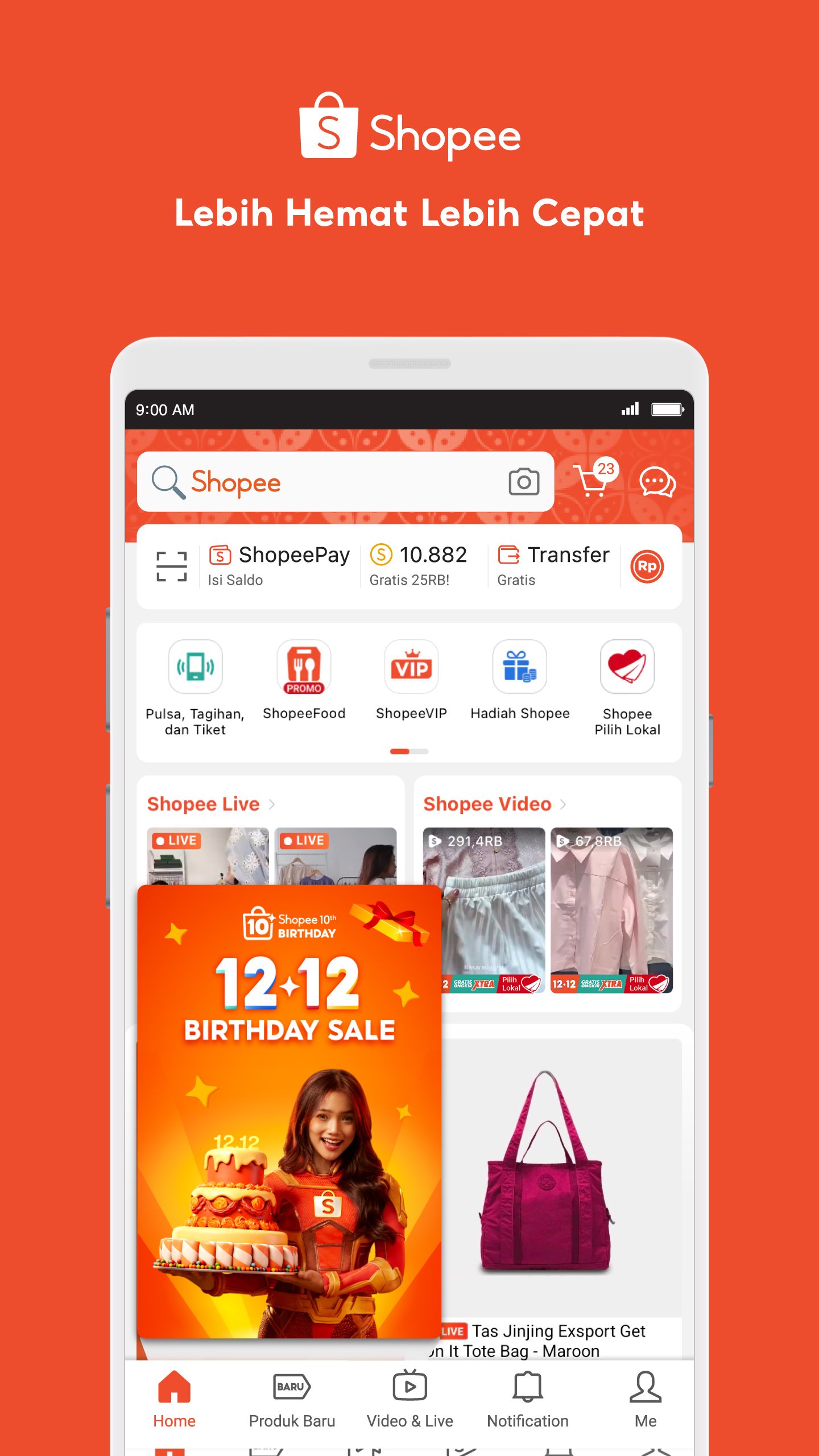 Shopee APK untuk Unduhan Android