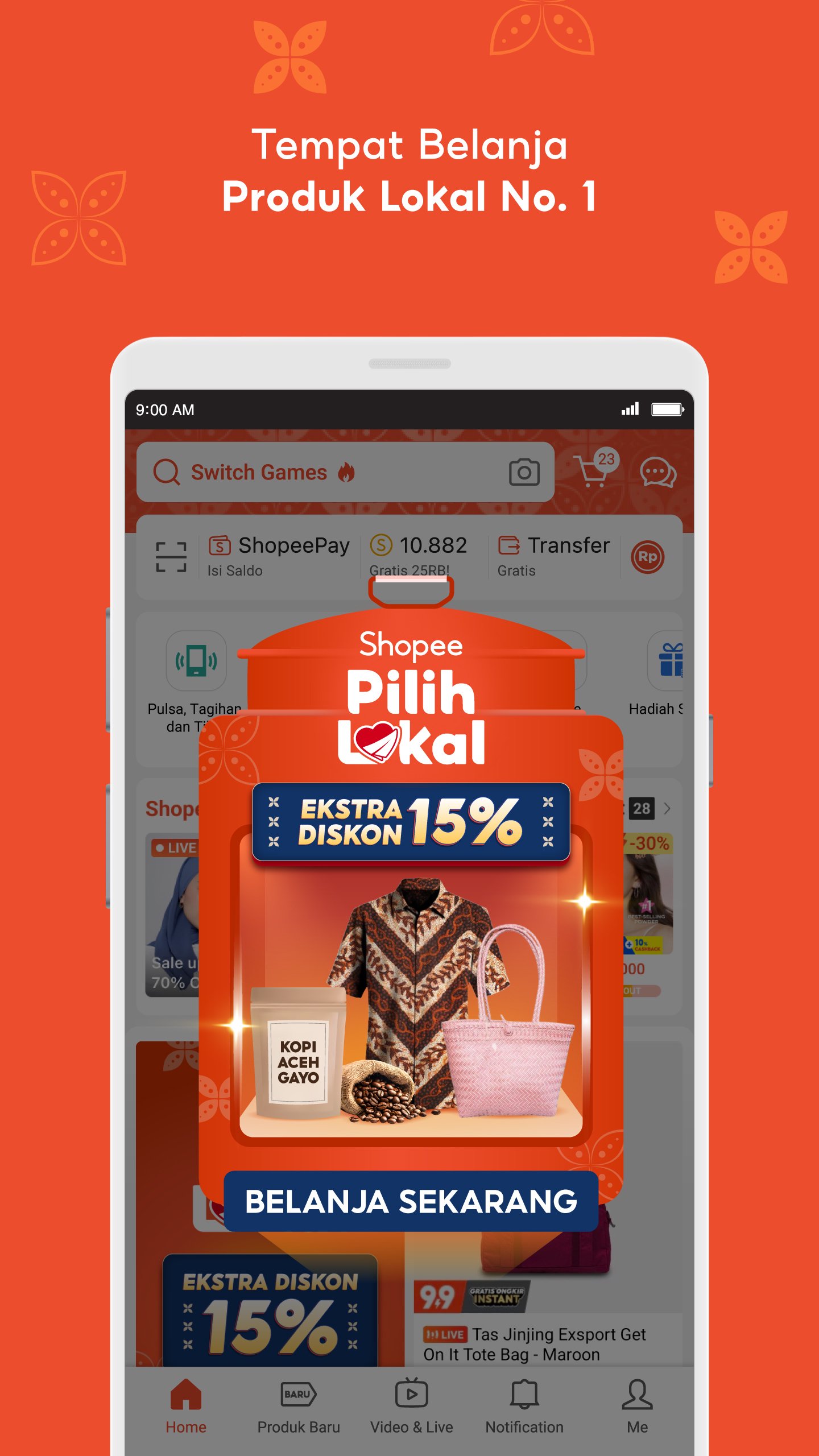 Shopee APK untuk Unduhan Android