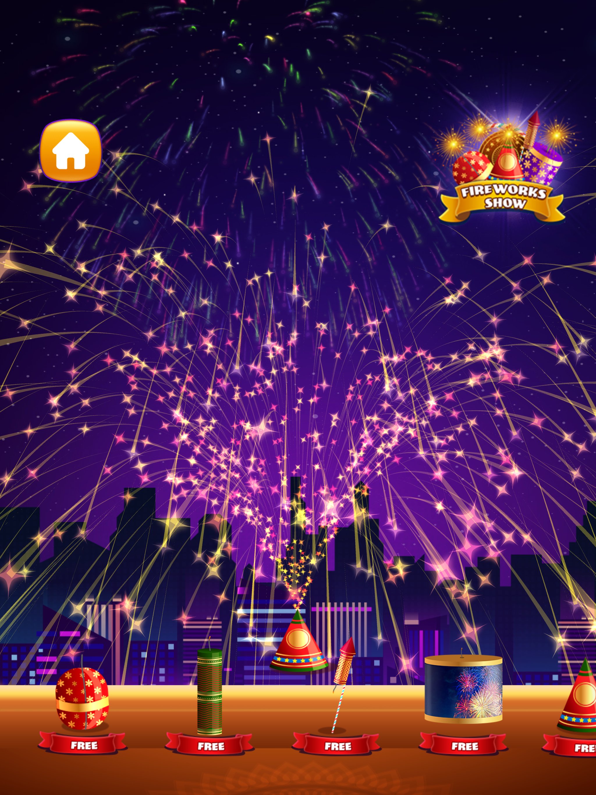 Android向けのFireworks Light Show Simulator APKをダウンロードしましょう