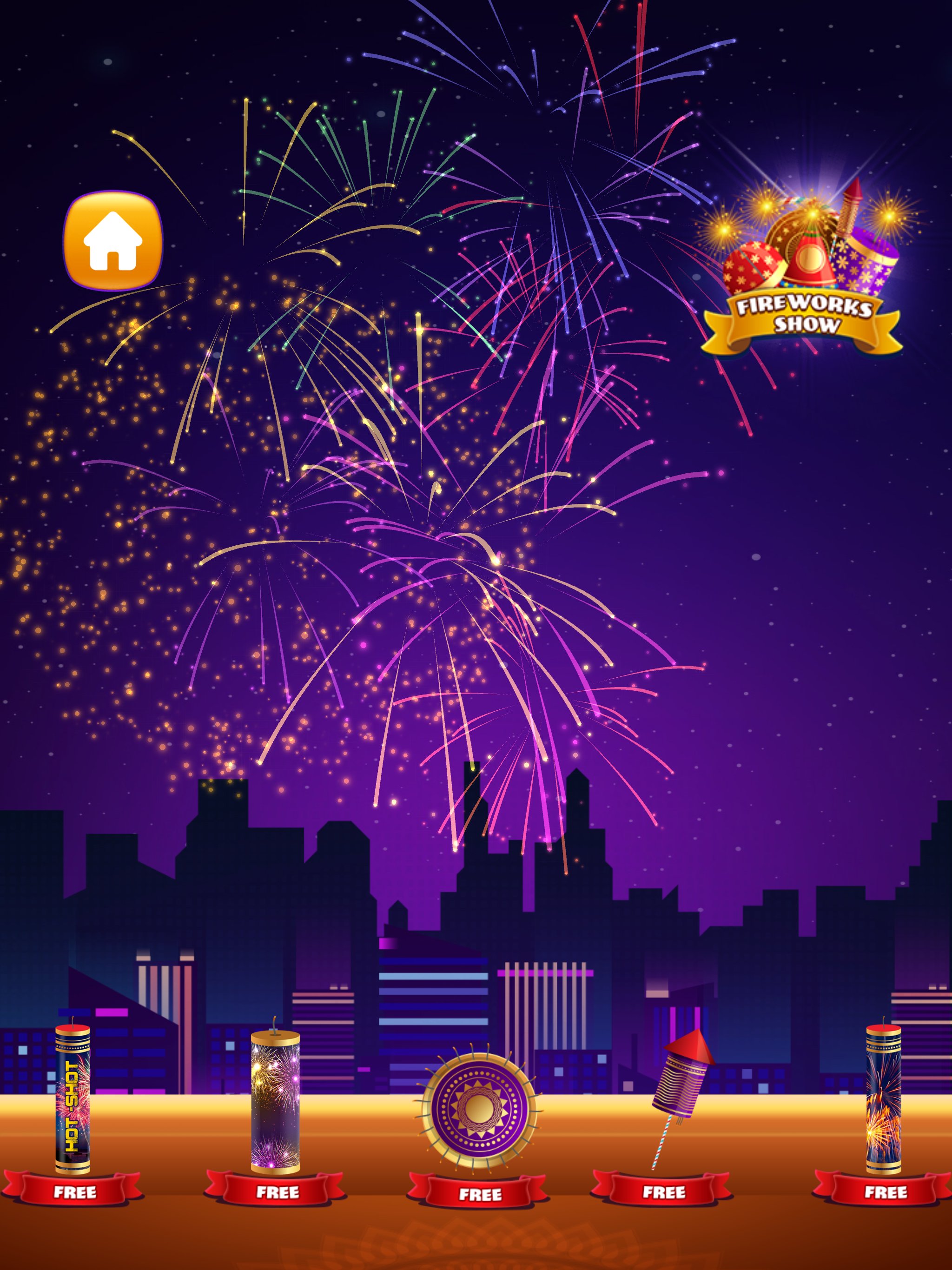 Android向けのFireworks Light Show Simulator APKをダウンロードしましょう