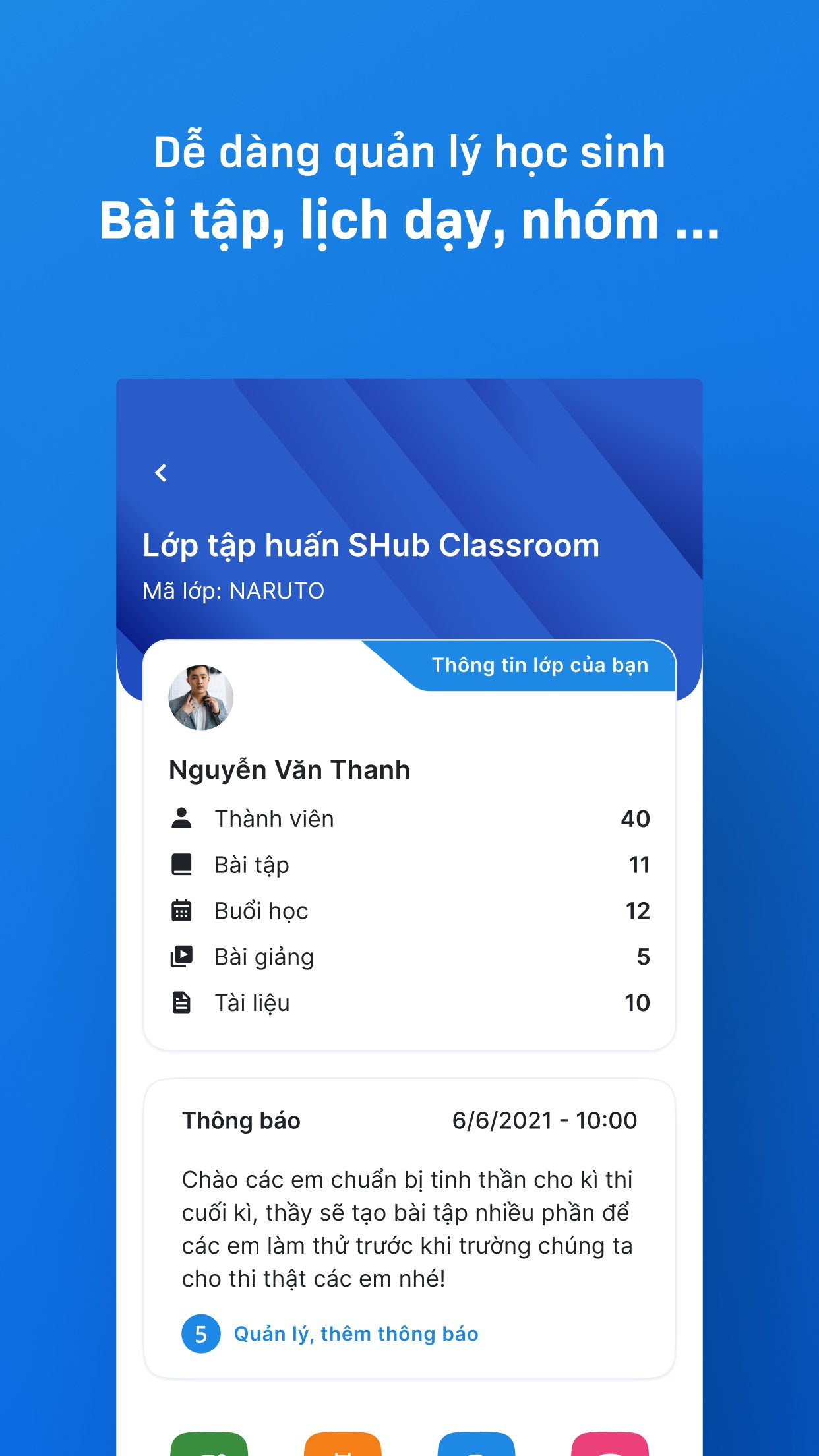 Download SHub Giáo viên Latest Version 1.6.2 Android APK File