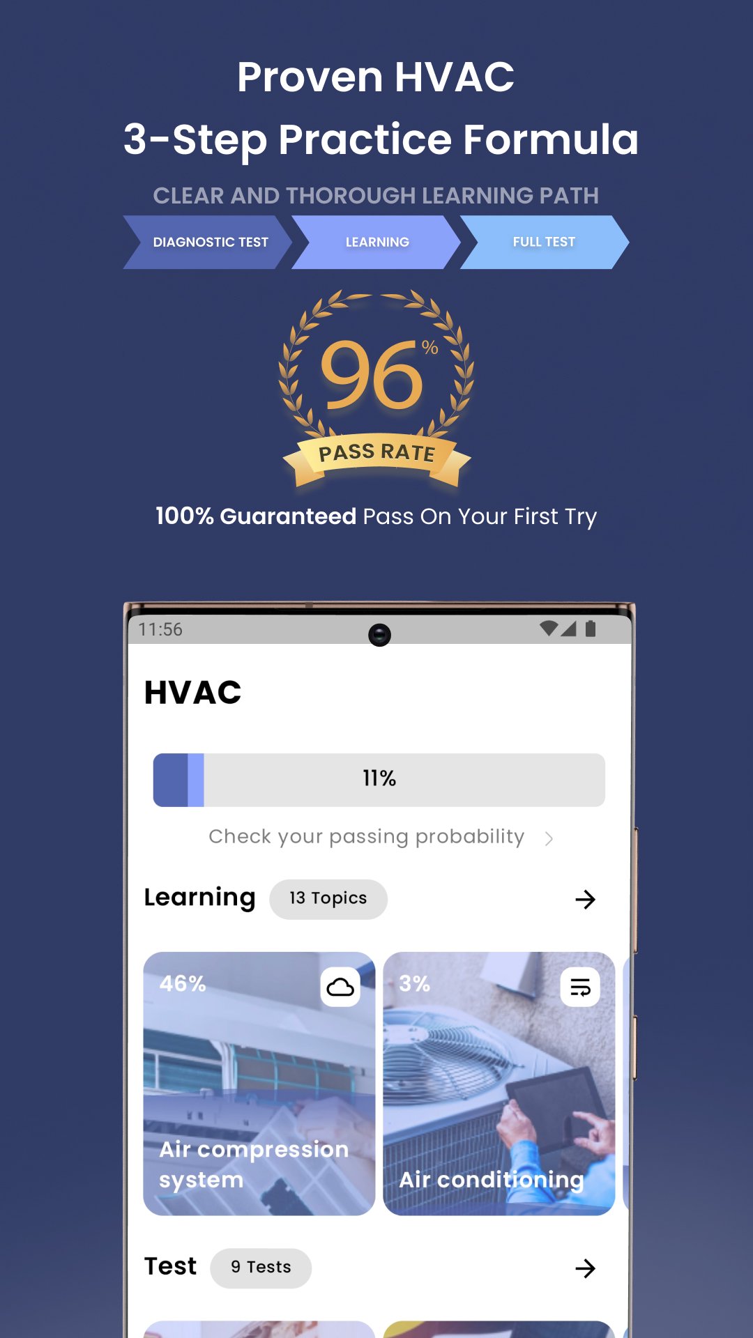 Download HVAC Practice Test 2024 Latest Version 1.7.2 Android APK File