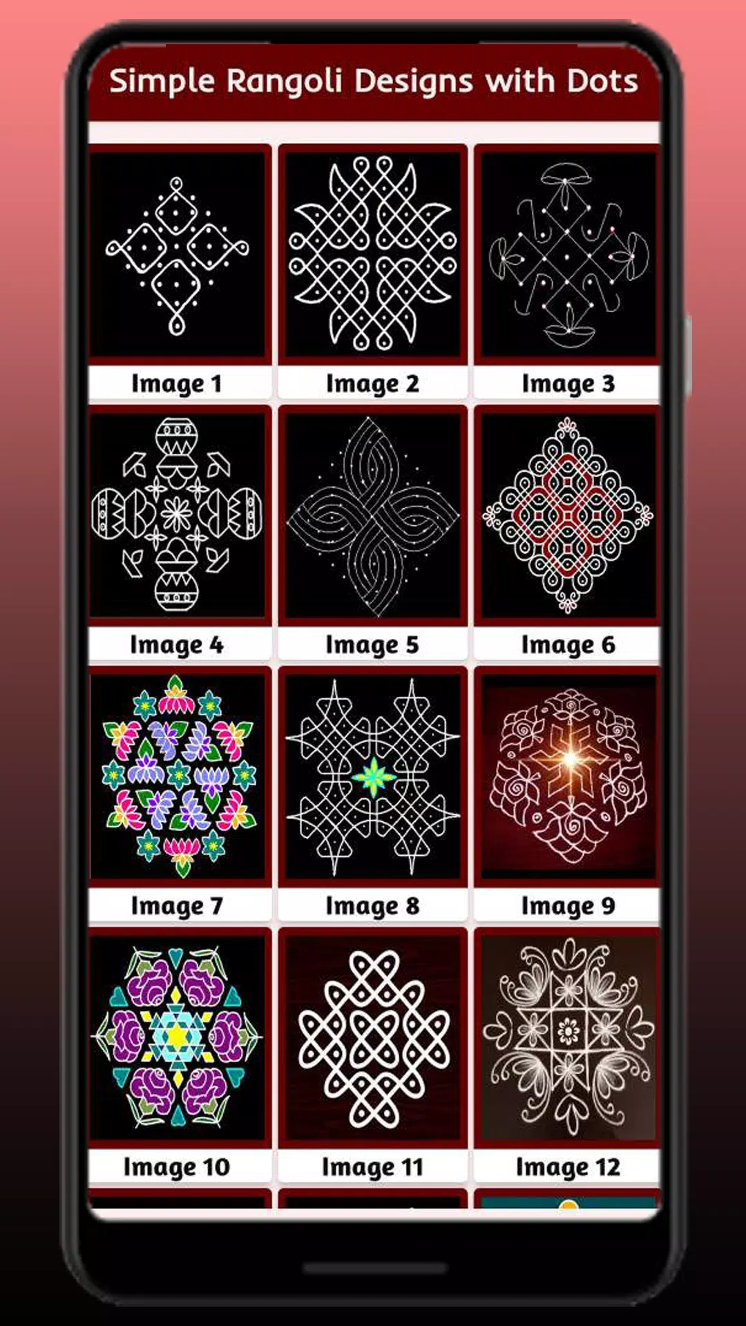 Simple Rangoli Designs With Dots