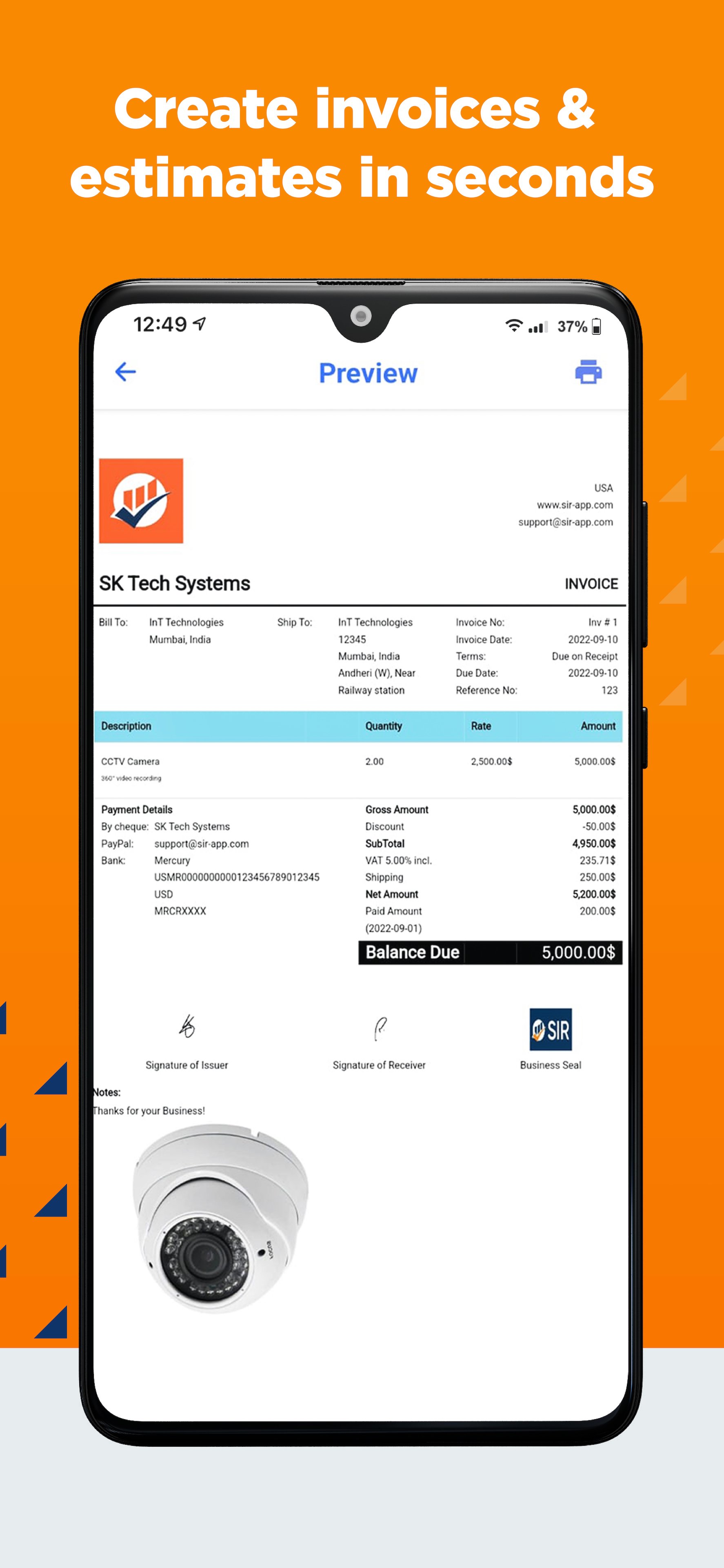 Invoice Maker & Quick Receipt APK for Android Download