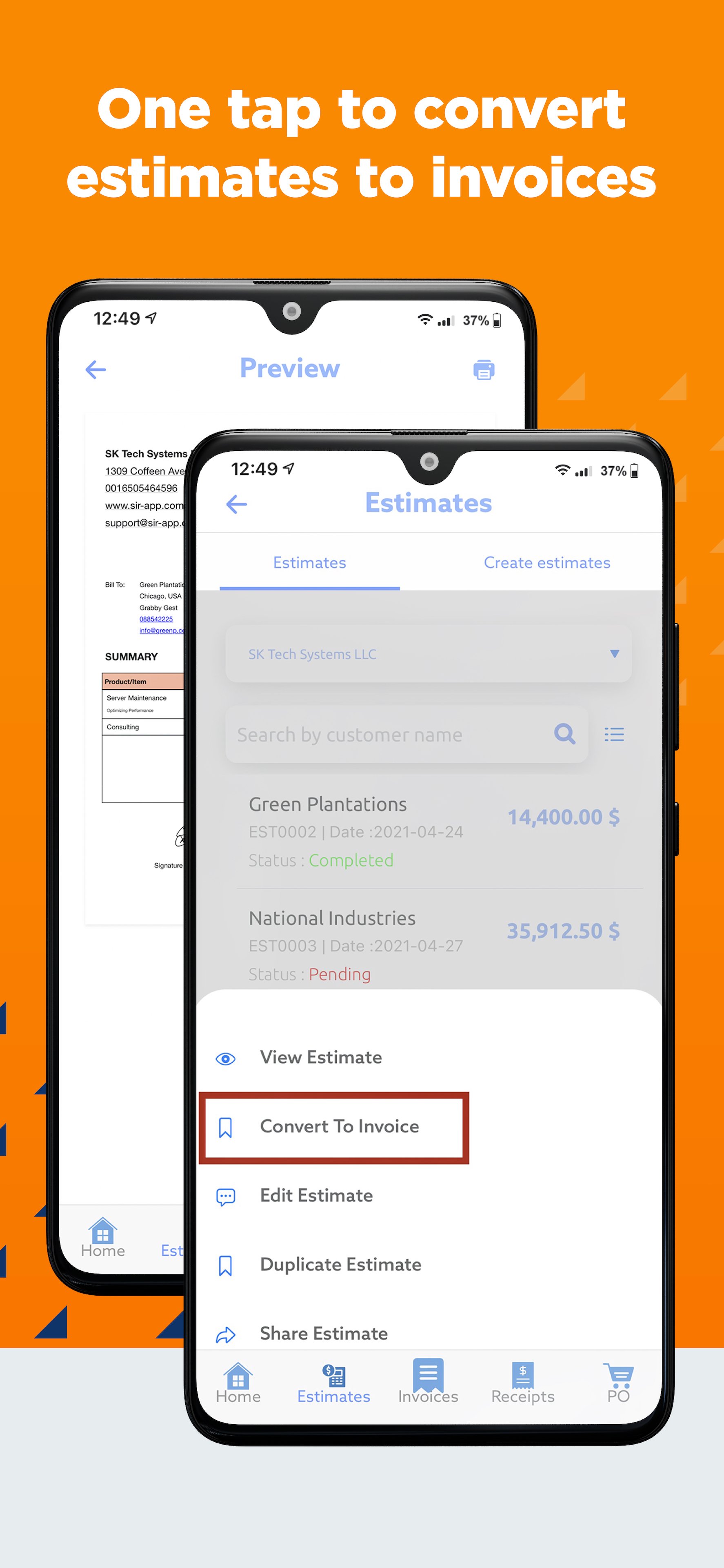 Invoice Maker & Quick Receipt APK for Android Download
