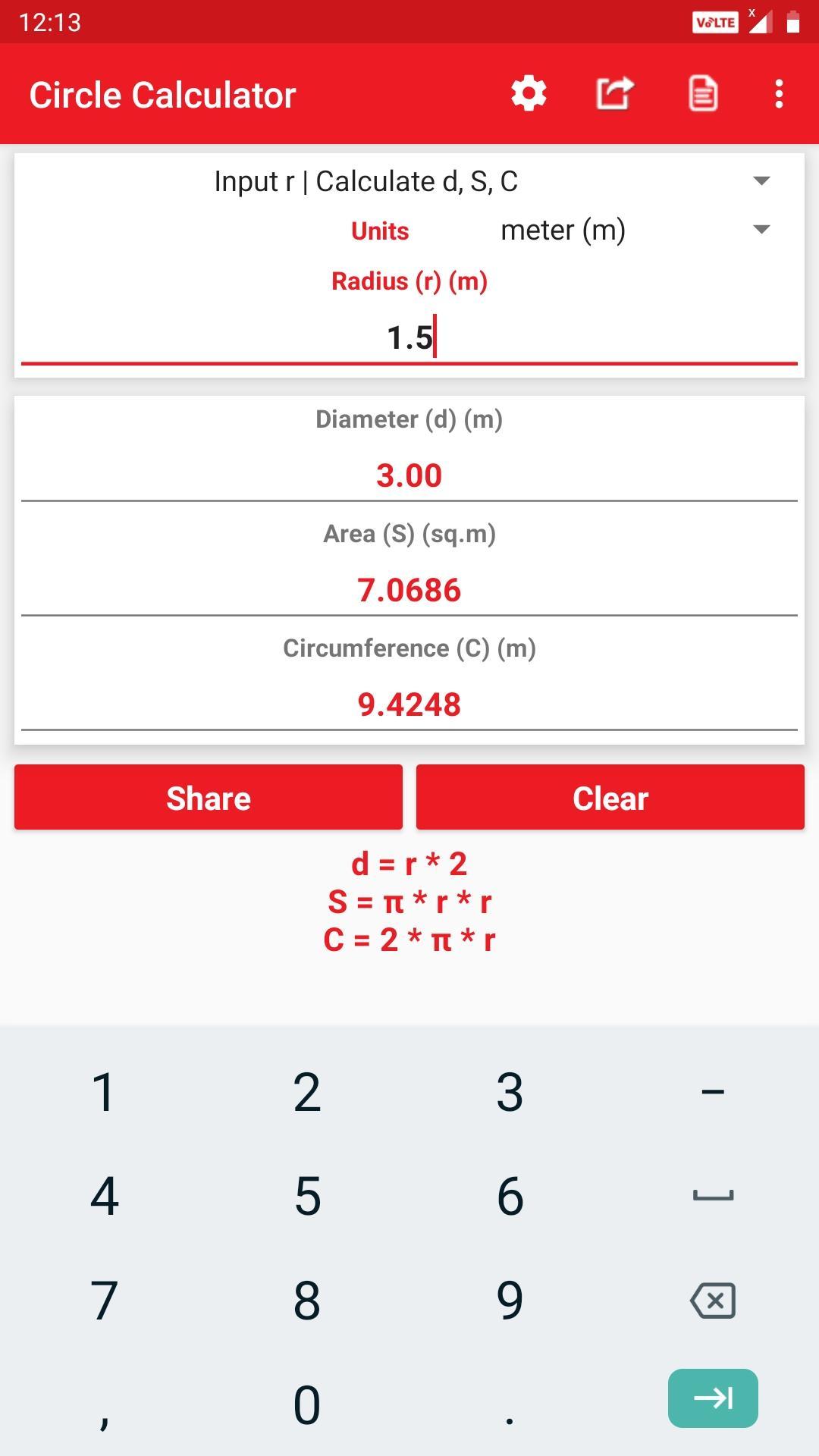 Circle Calculator Apk For Android Download