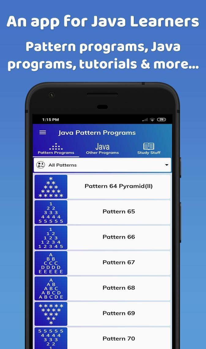 Pattern Programs for Java APK for Android Download Pattern Programs for Java APK for Android Download