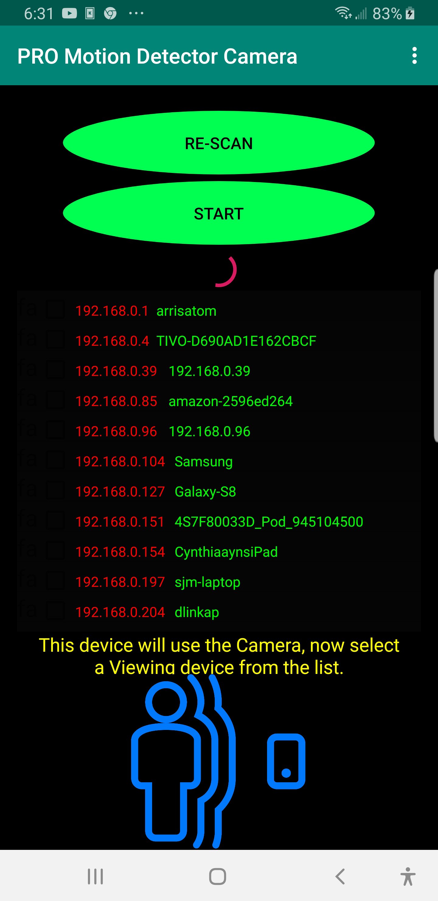 Download do APK de PRO Motion Detector Camera para Android