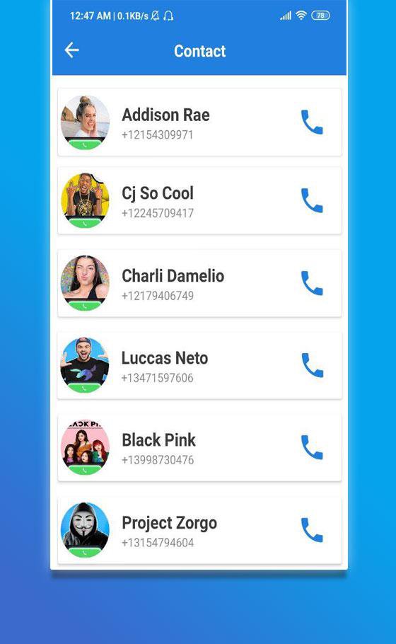 Fake 📱 Chat + video call (Simulation) APK for Android Download