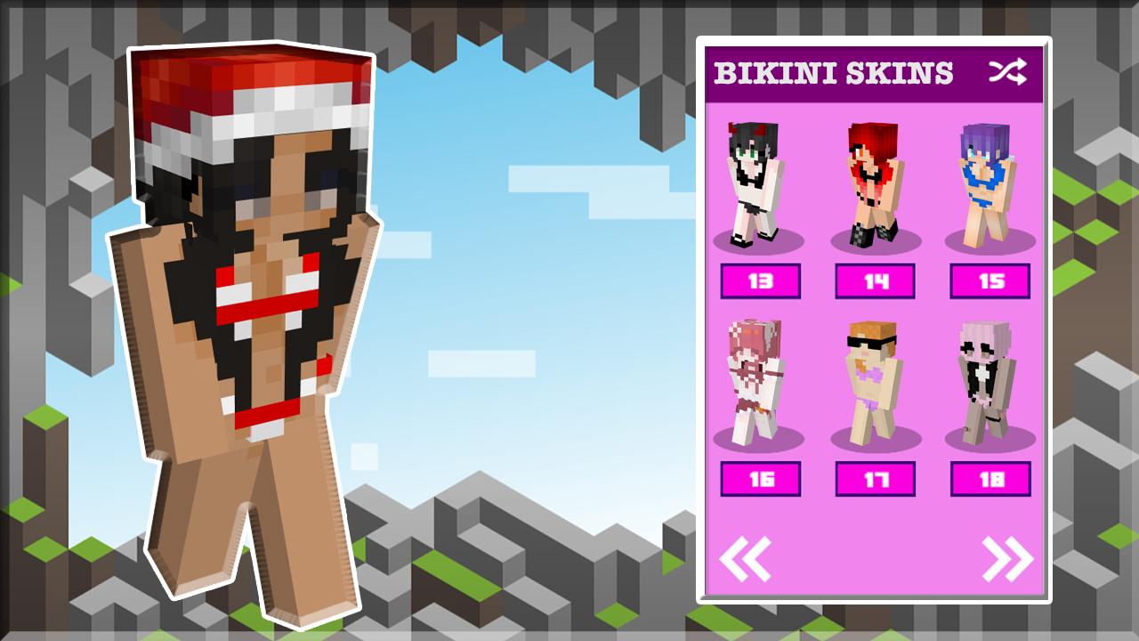 Bikini Girl Skins Swimsuit For Minecraft Apk Untuk Unduhan Android