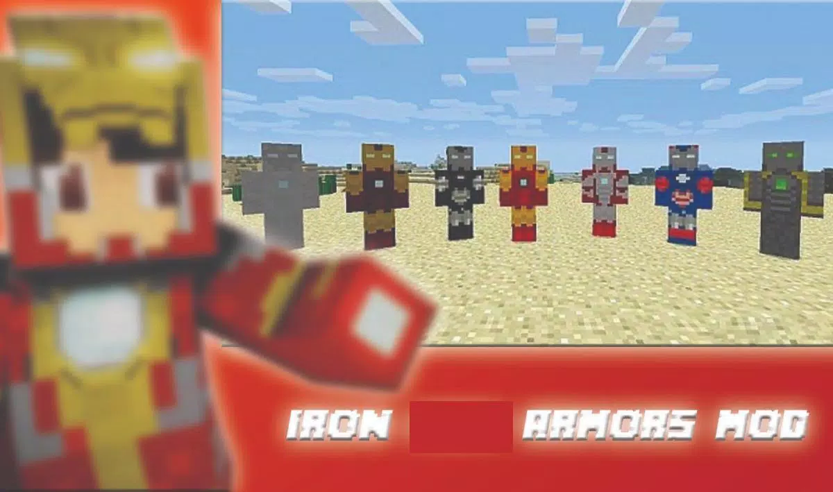Minecraft Iron Armor Skin