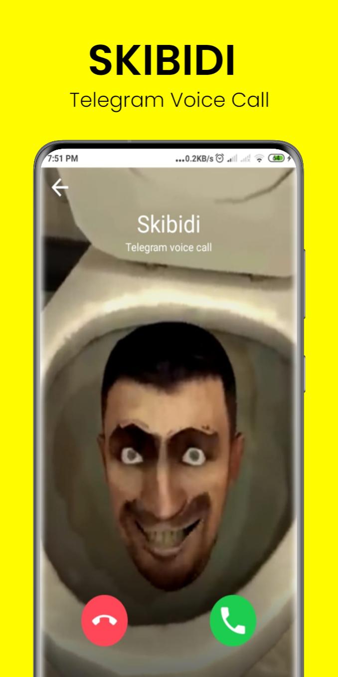 Skibidi Toilet Prank Call Apk للاندرويد تنزيل