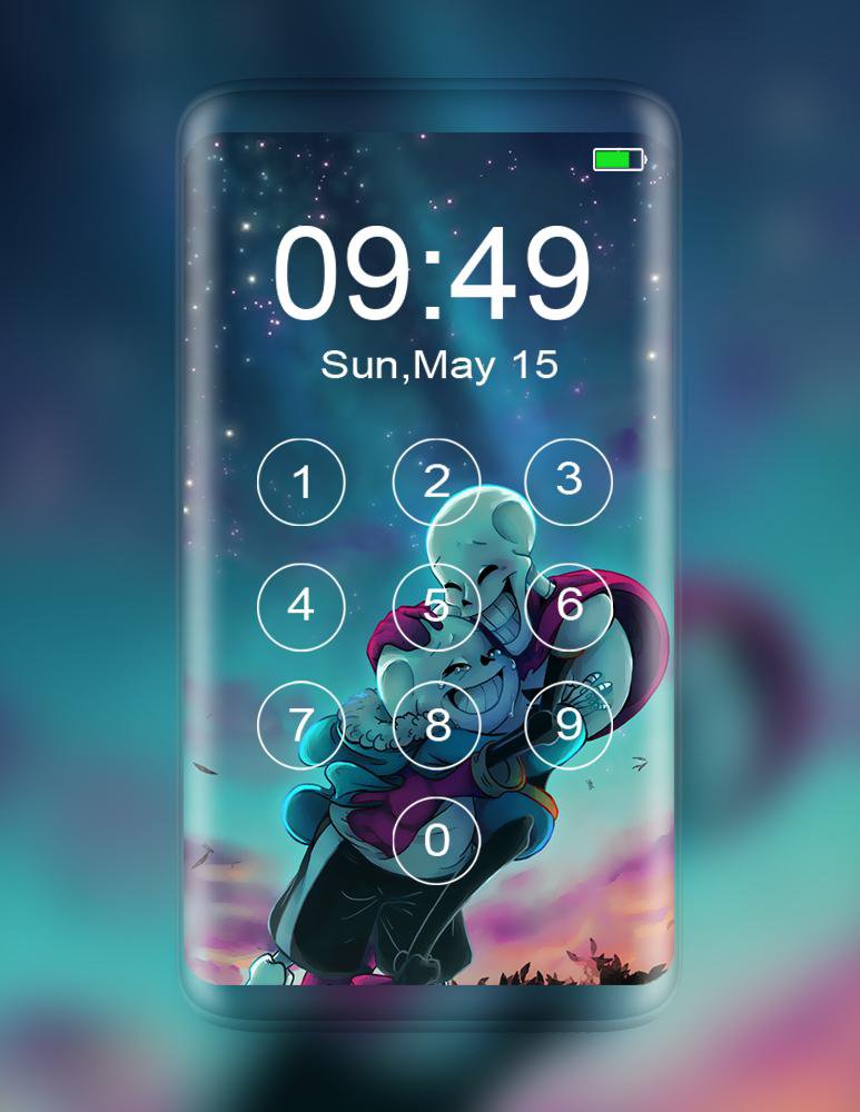 Skull Lock Screen - Undertale Arts安卓版应用APK下载
