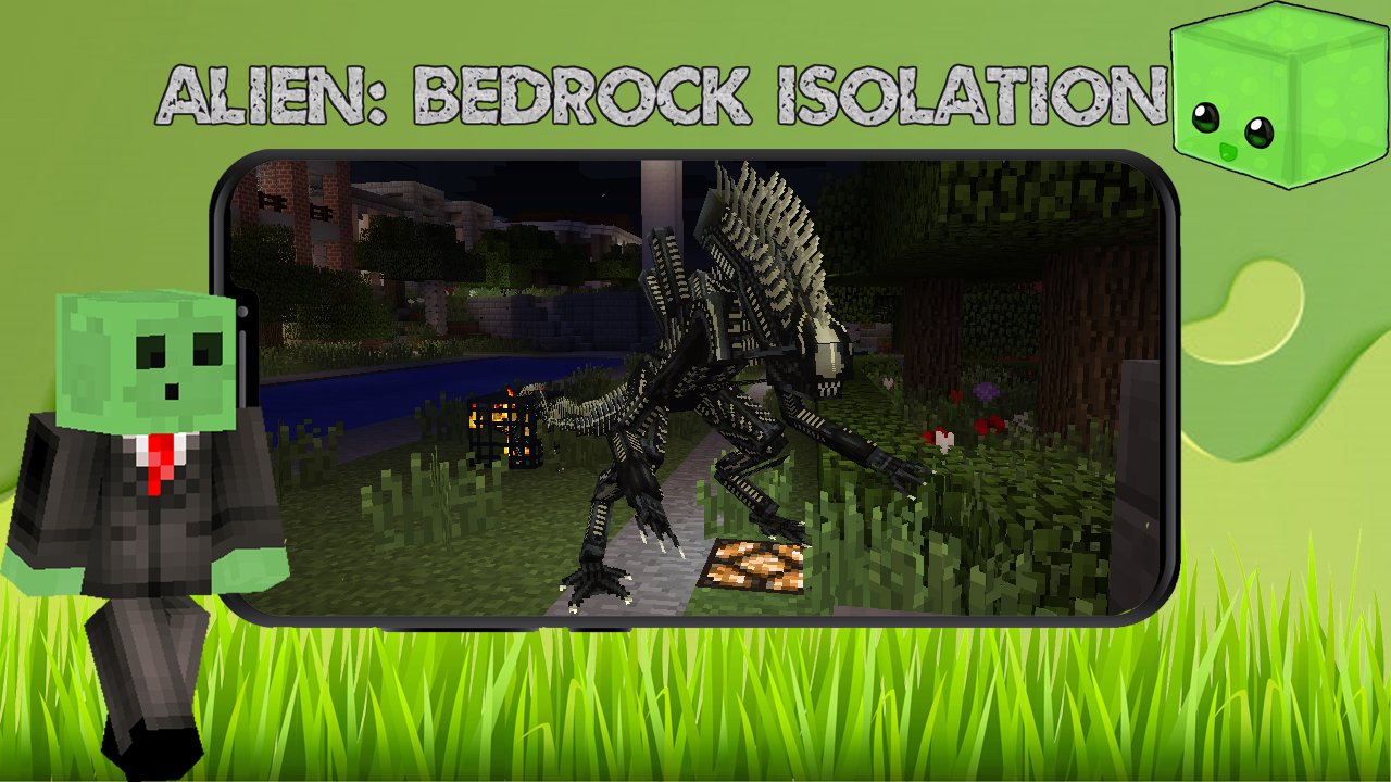 Map Alien Bedrock Isolation for MCPE APK for Android Download