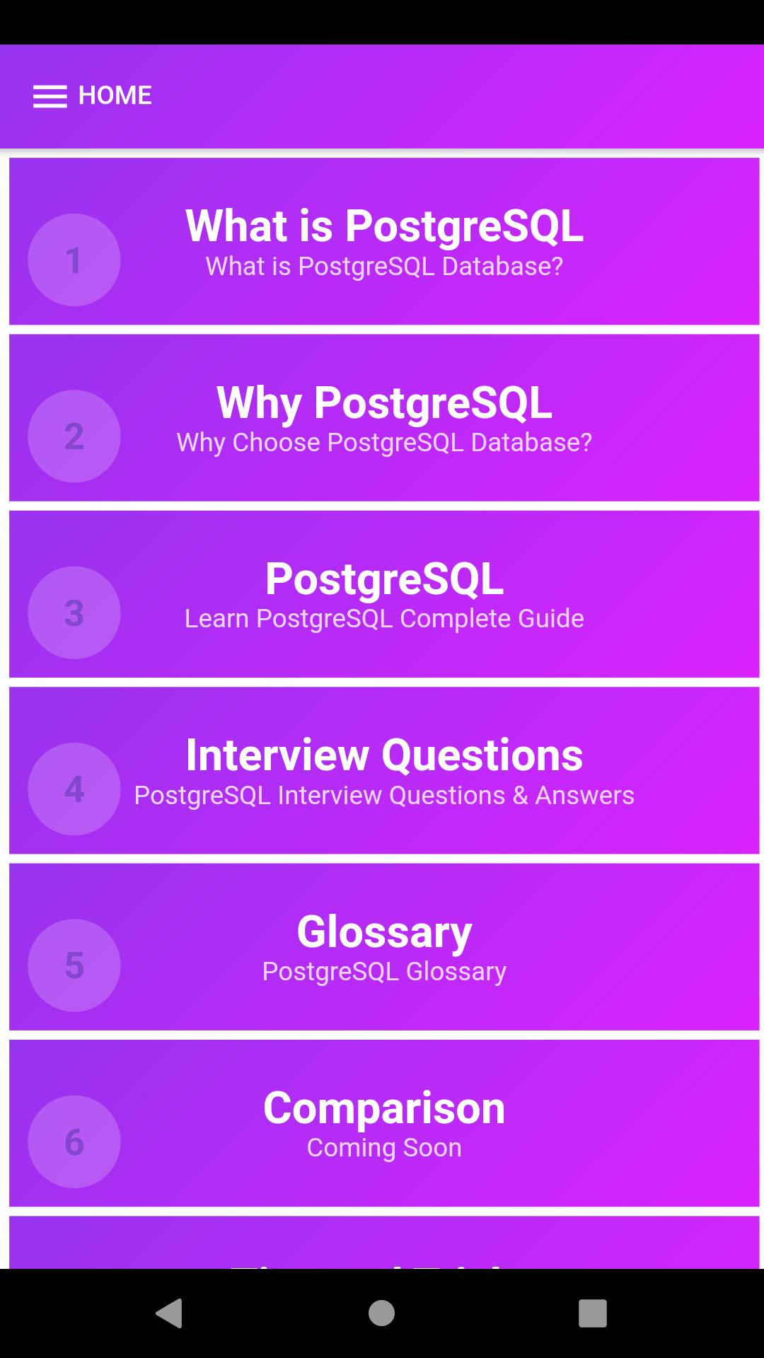 Android Için Learn Postgresql Apk İndir En Son Sürüm