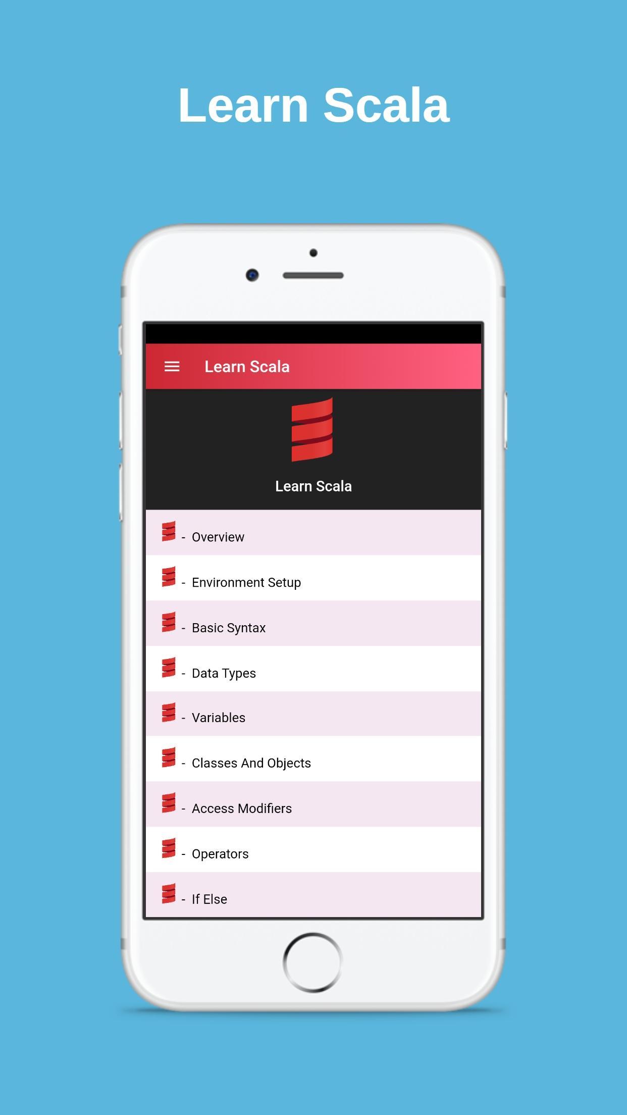 Learn Scala programming Guide | Scala Tutorials APK for Android Download Learn Scala programming Guide | Scala Tutorials APK for Android Download