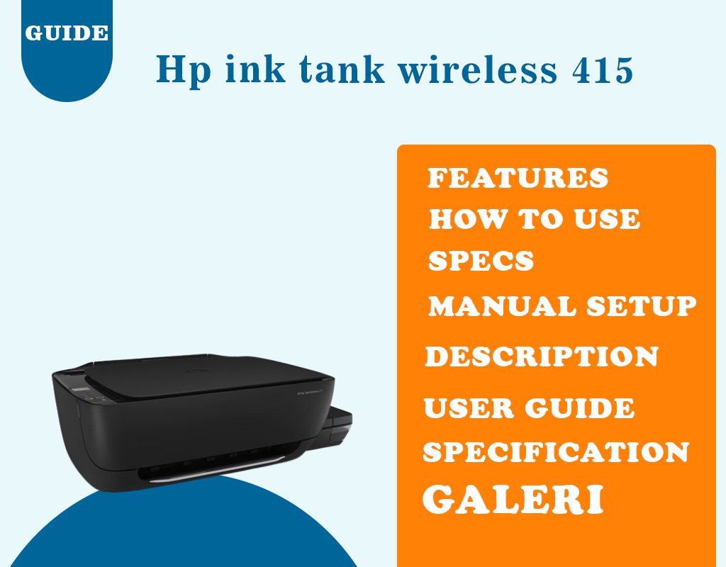 Hp ink tank Wireless 415 guide APK for Android Download