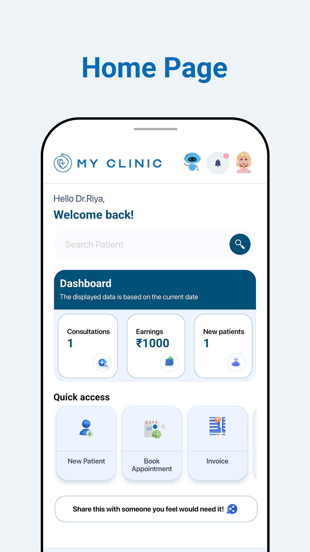 Download do APK de MyClinic - Clinic Management para Android