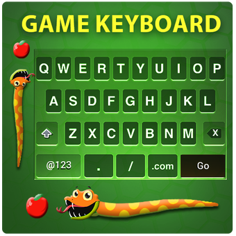 Typing Keyboard with Snake Game -Play while Typing update version ...