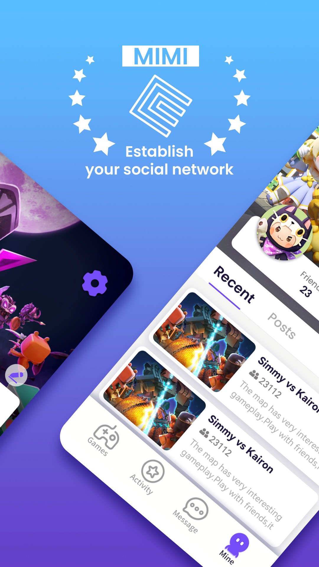 Download do APK de Mimi - Chat&Play with Friends para Android