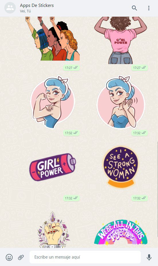 Descargar Dia de la Mujer 8M Stickers APK Última Versión 2.0 para Android