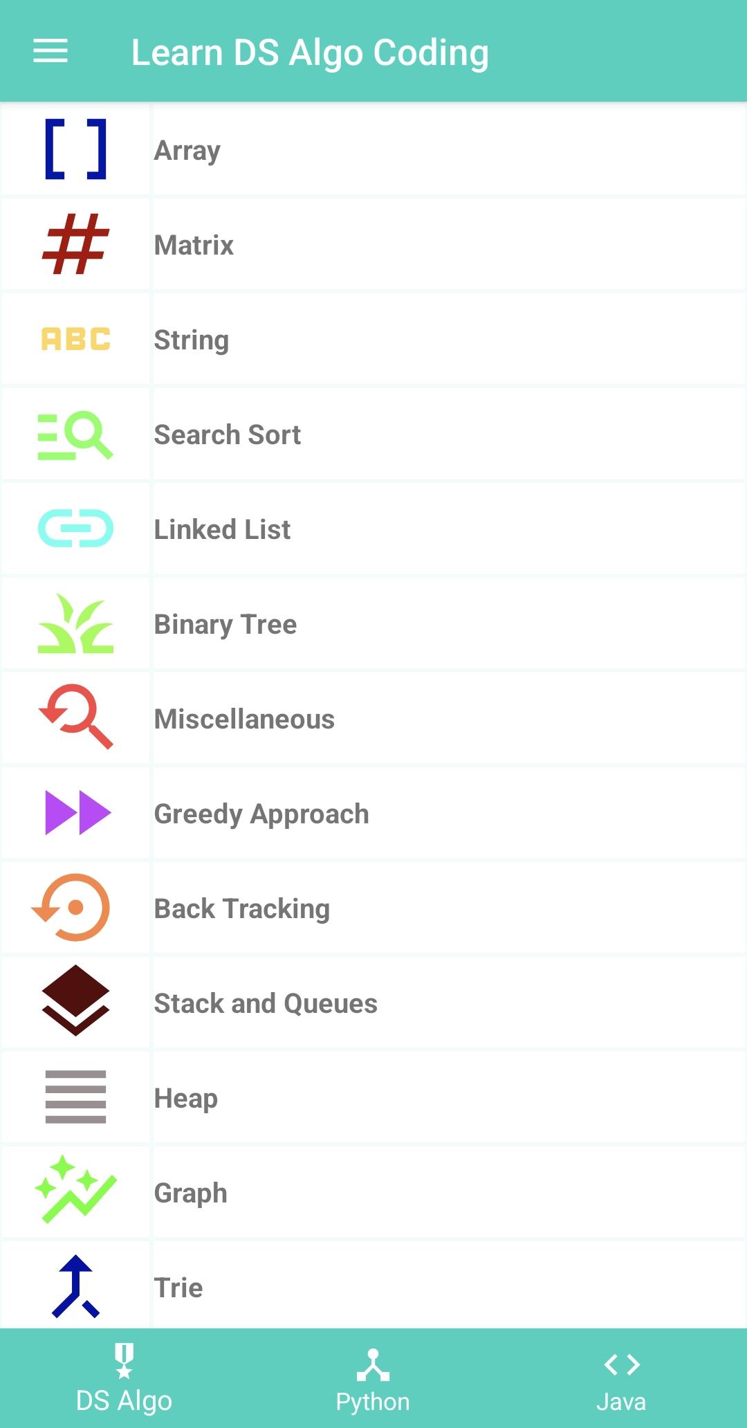 Learn DS Algo Coding APK for Android Download Learn DS Algo Coding APK for Android Download