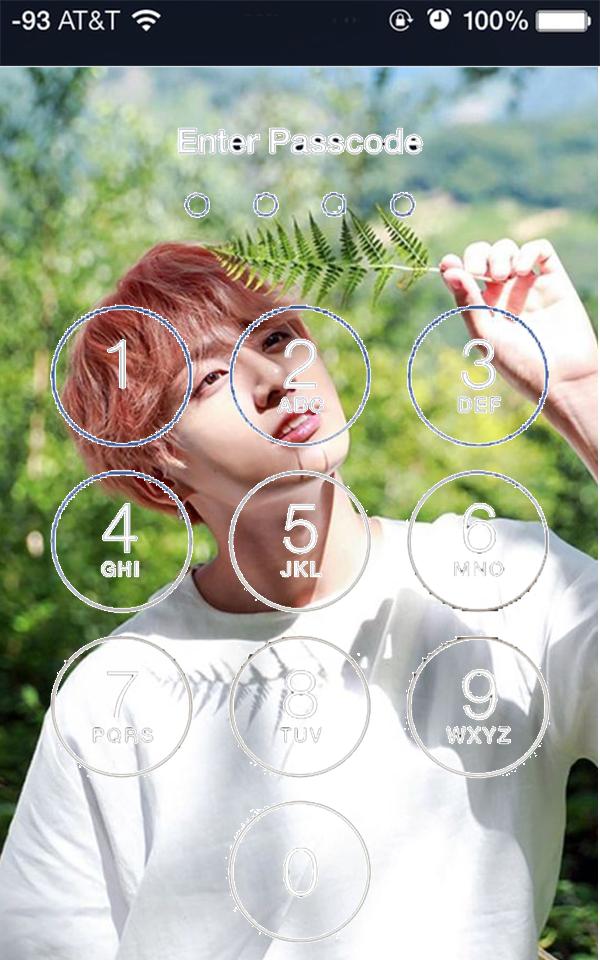 Jungkook BTS Lock Number Screen APK jungkook-bts-lock-number-screen-apk