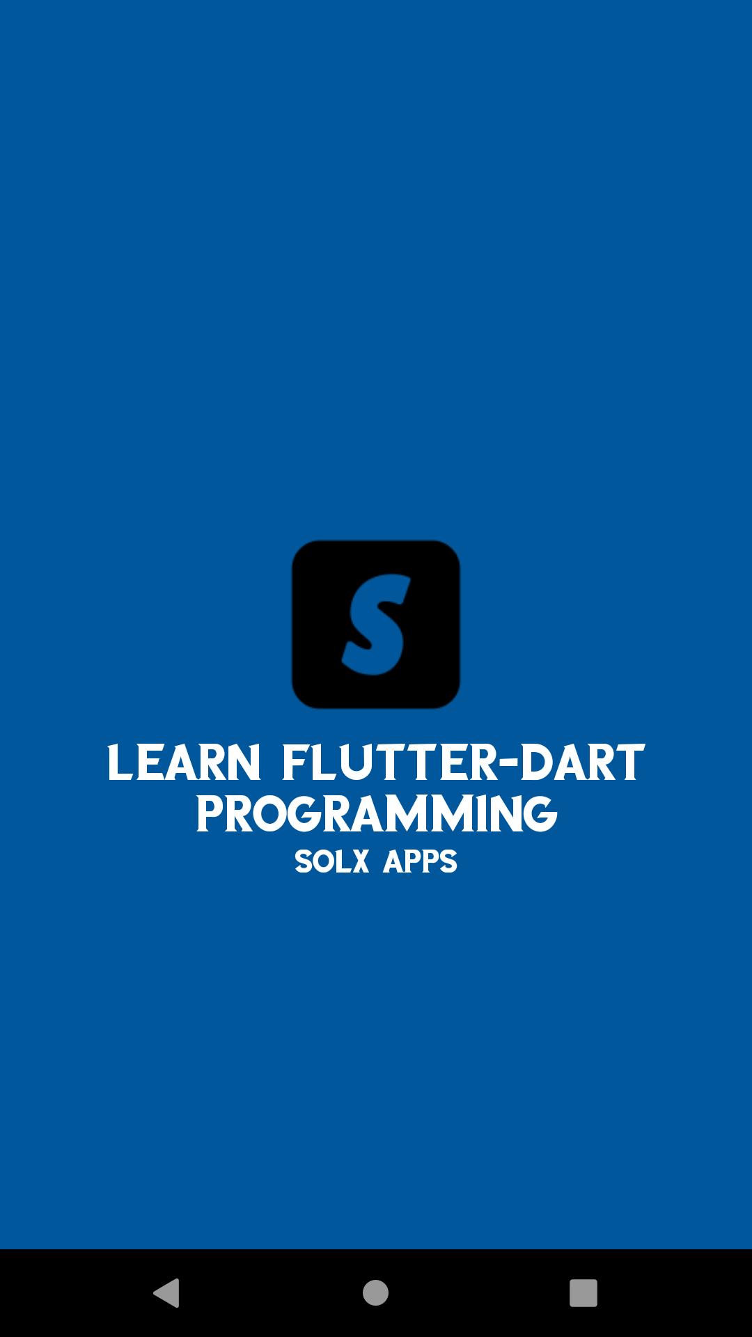 Learn Flutter Dart Programming Apk For Android Download