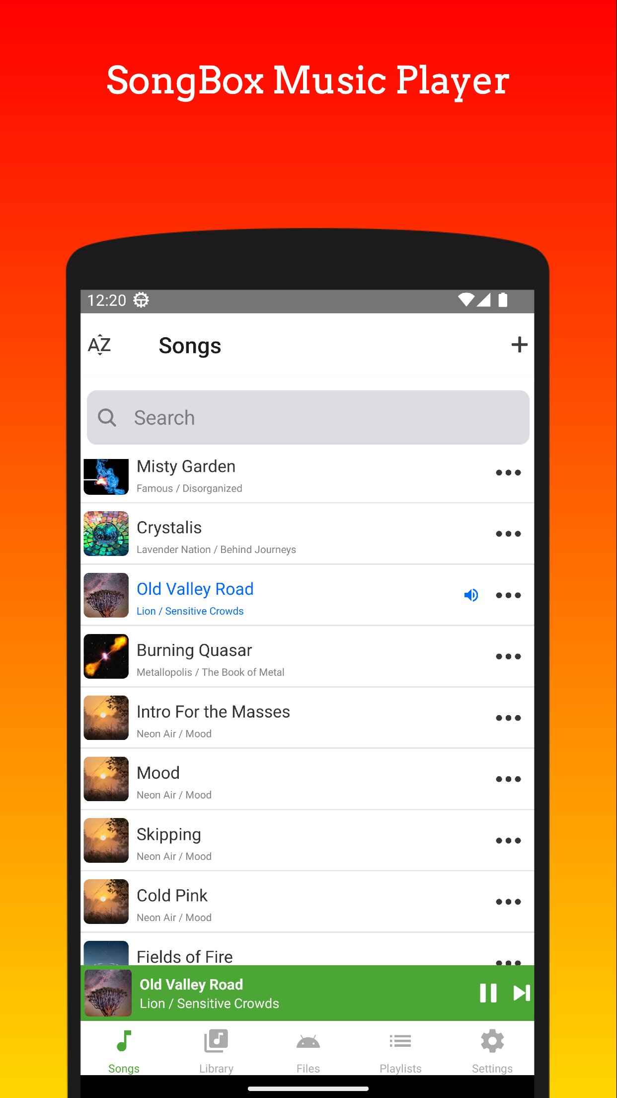 SongBox Music Player APK for Android Download