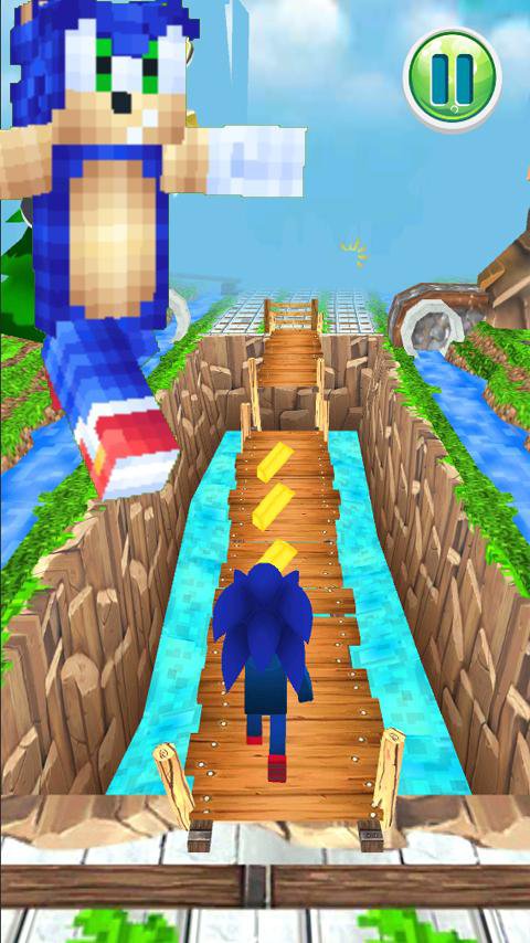 Sonic Block Run: 3D Adventure Game APK for Android Download